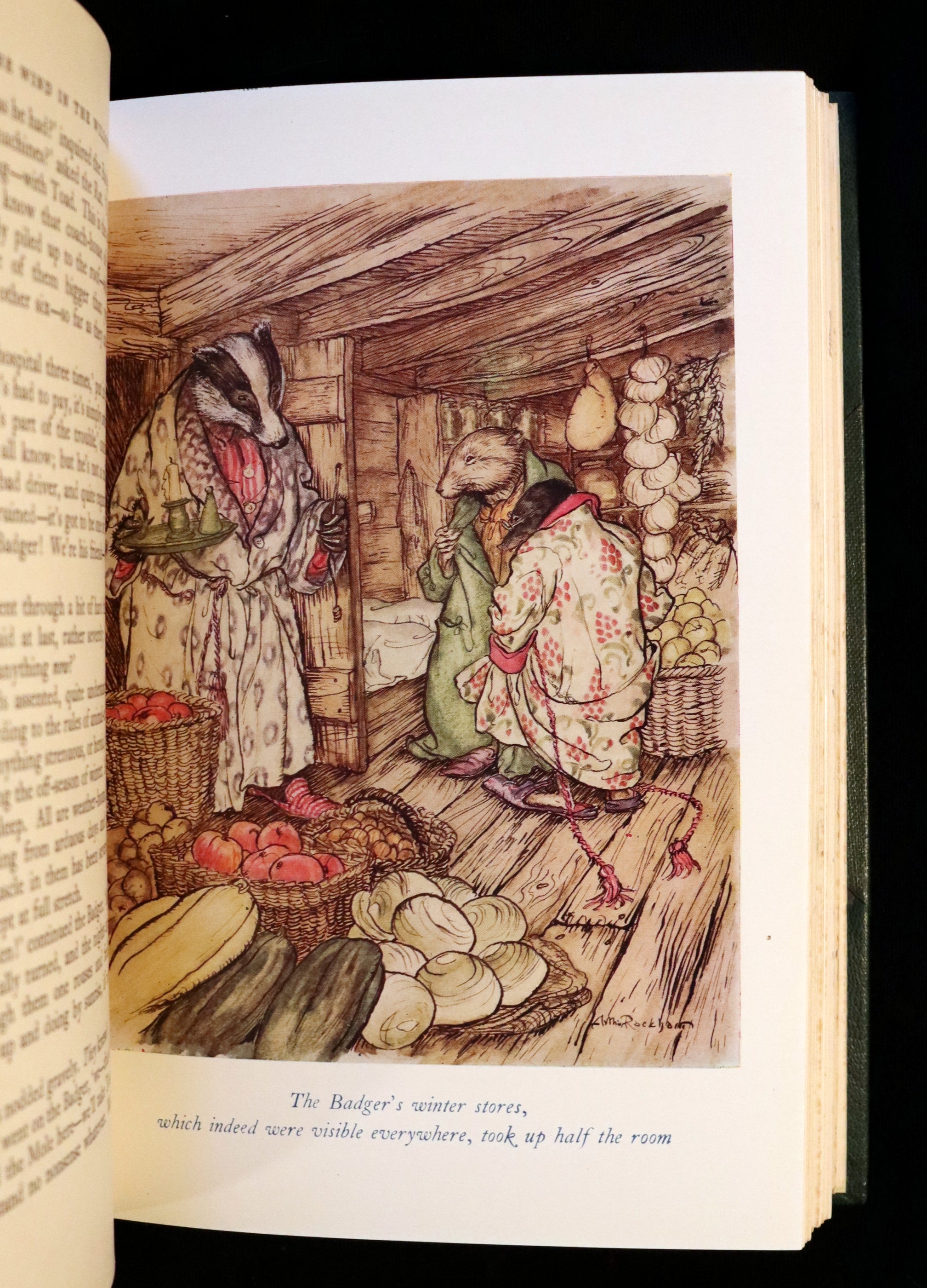 1950 Rare Book - The WIND IN THE WILLOWS. First Edition illustrated by ...