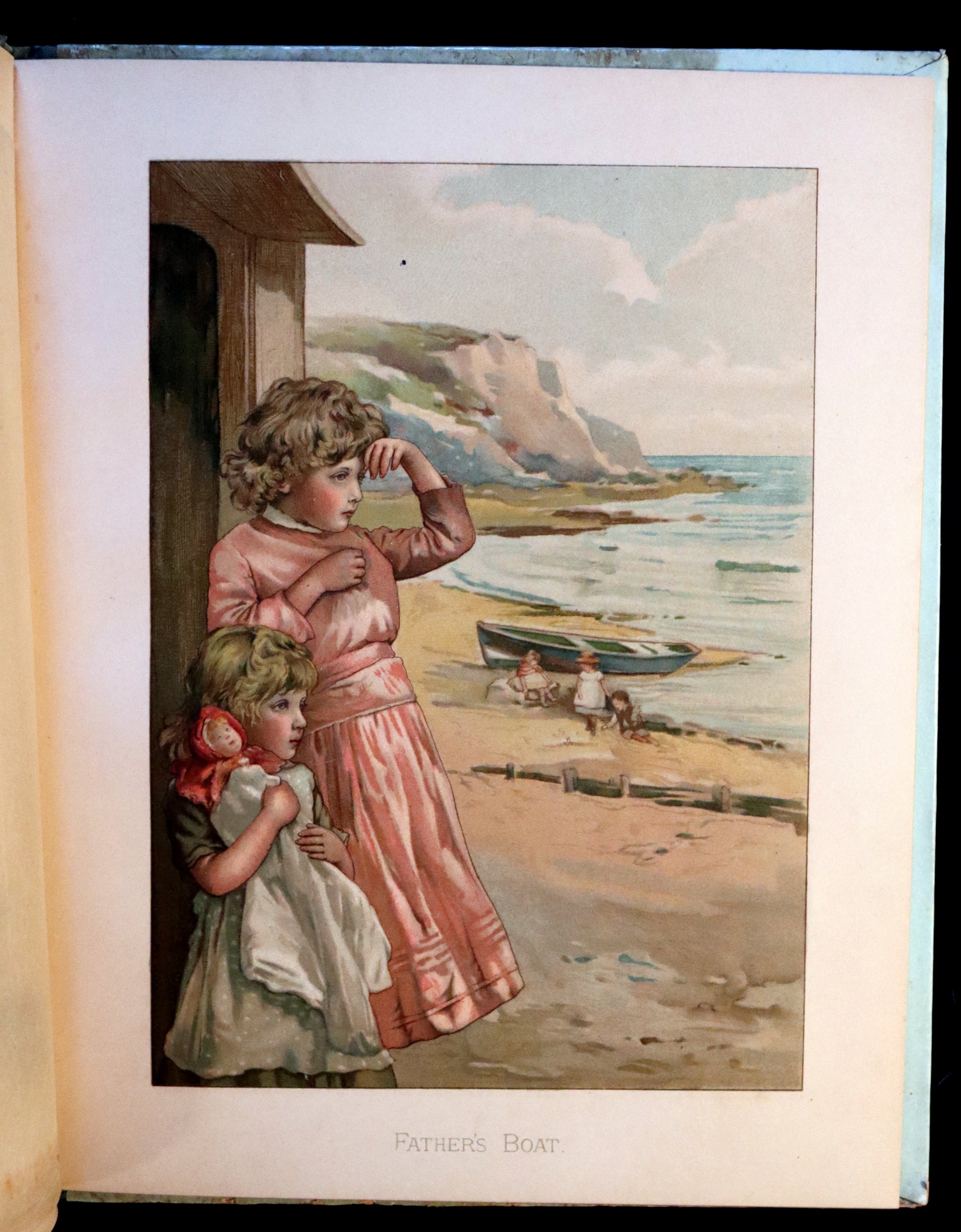 1887 Scarce Victorian Book ~ Christmas Roses illustrated by Lizzie ...