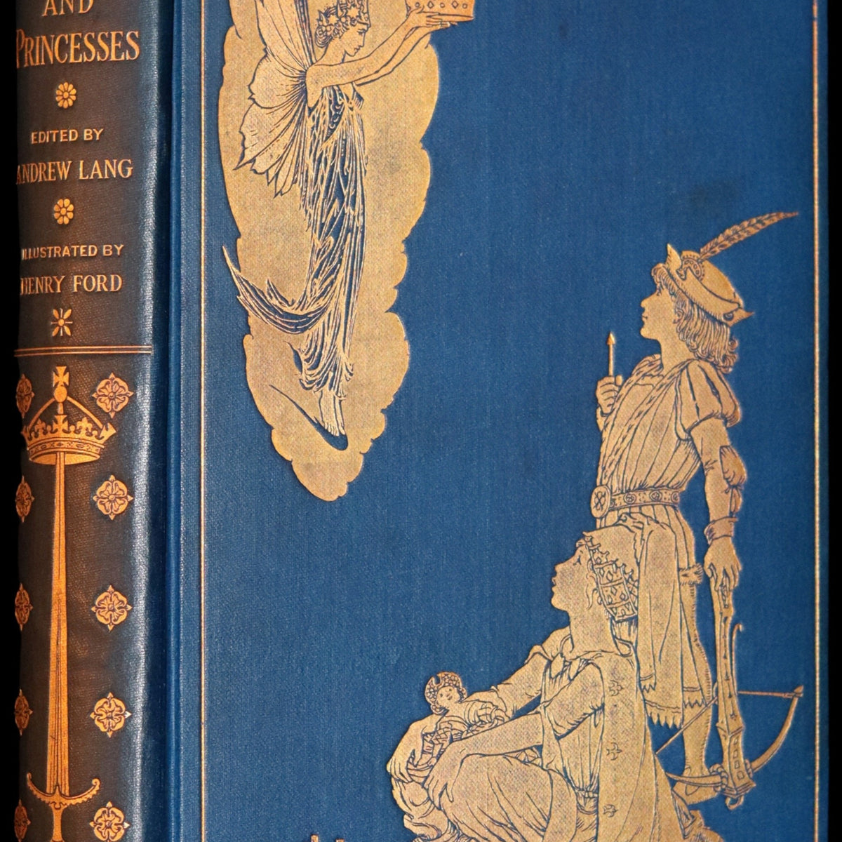 1908 Rare First Edition - THE BOOK OF PRINCES & PRINCESSES by Mrs. Lang ...