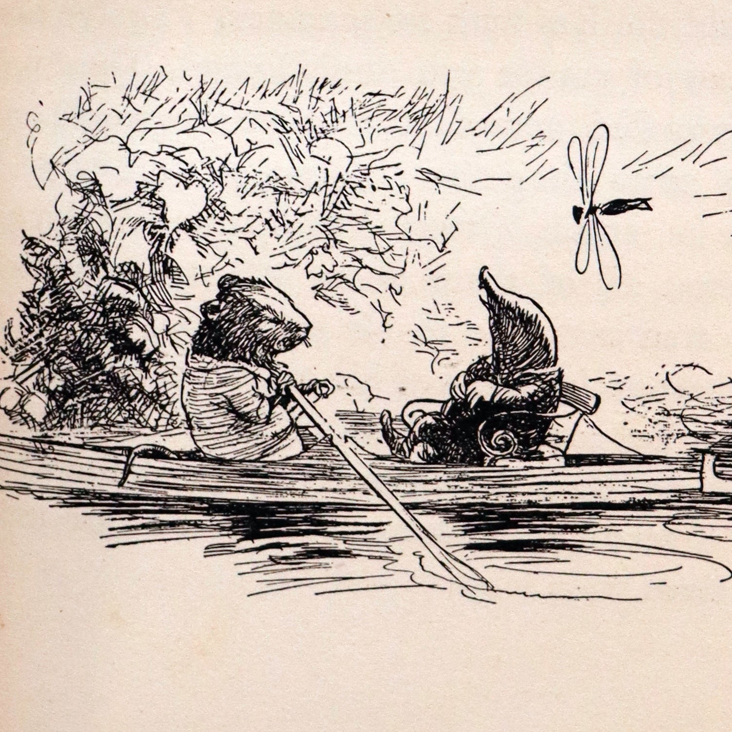 1931 First Edition Illustrated by E. H. Shepard - THE WIND IN THE ...