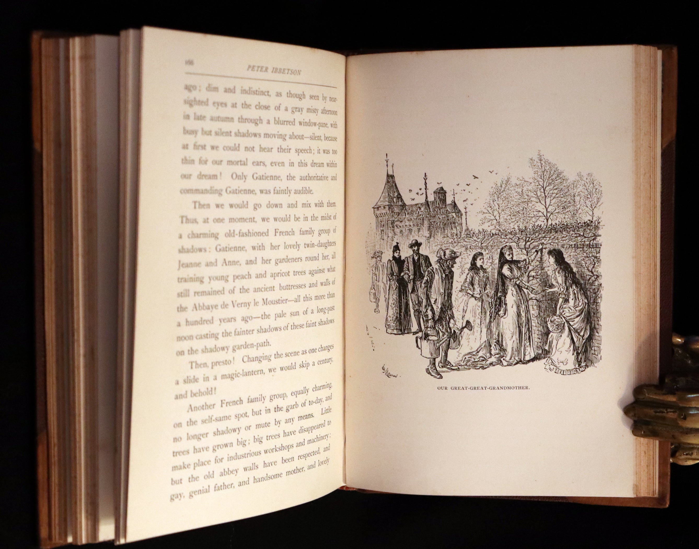 1892 First 2 Volumes Edition - Peter Ibbetson, A strange tale of Commu ...
