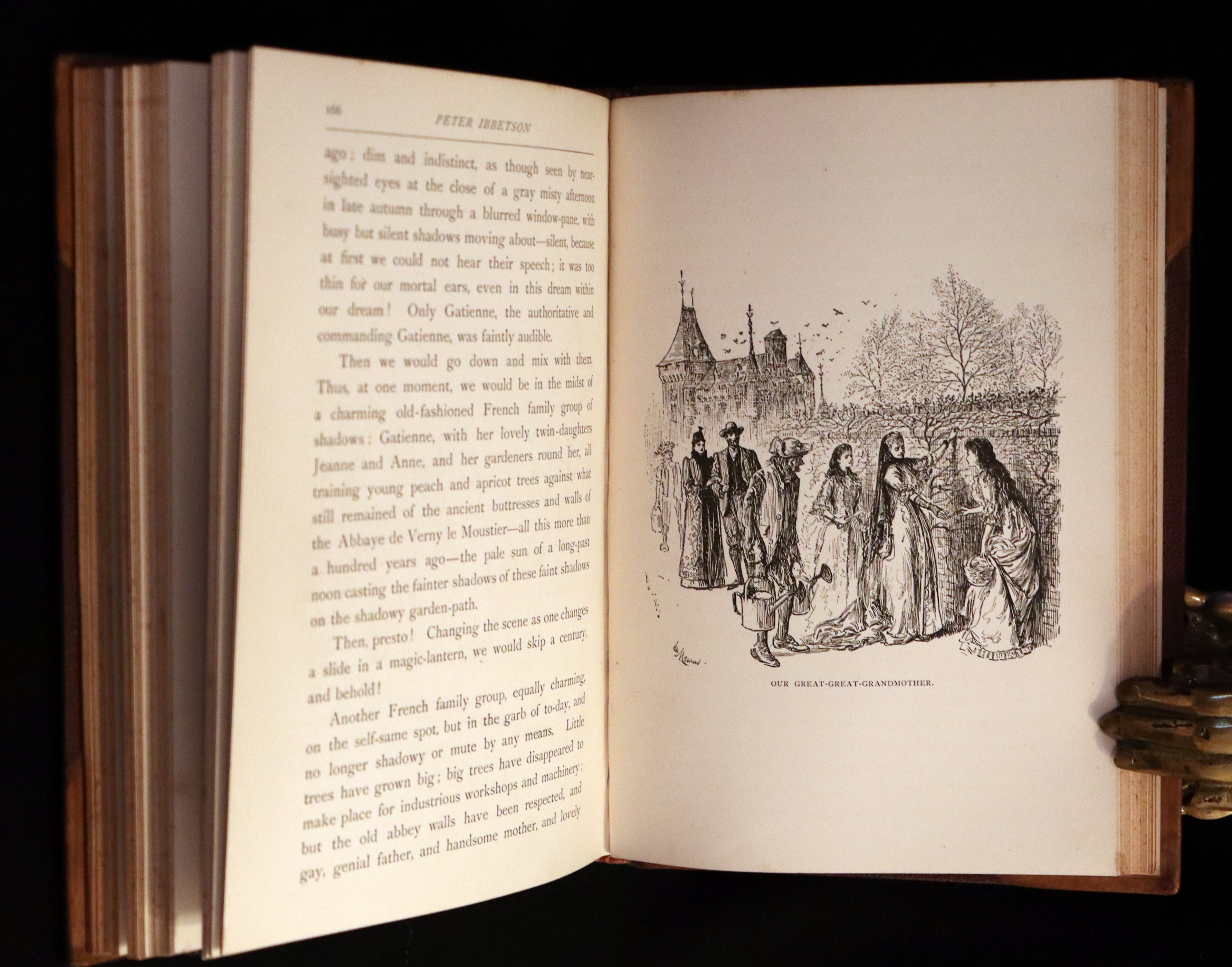 1892 First 2 Volumes Edition - Peter Ibbetson, A strange tale of Commu ...