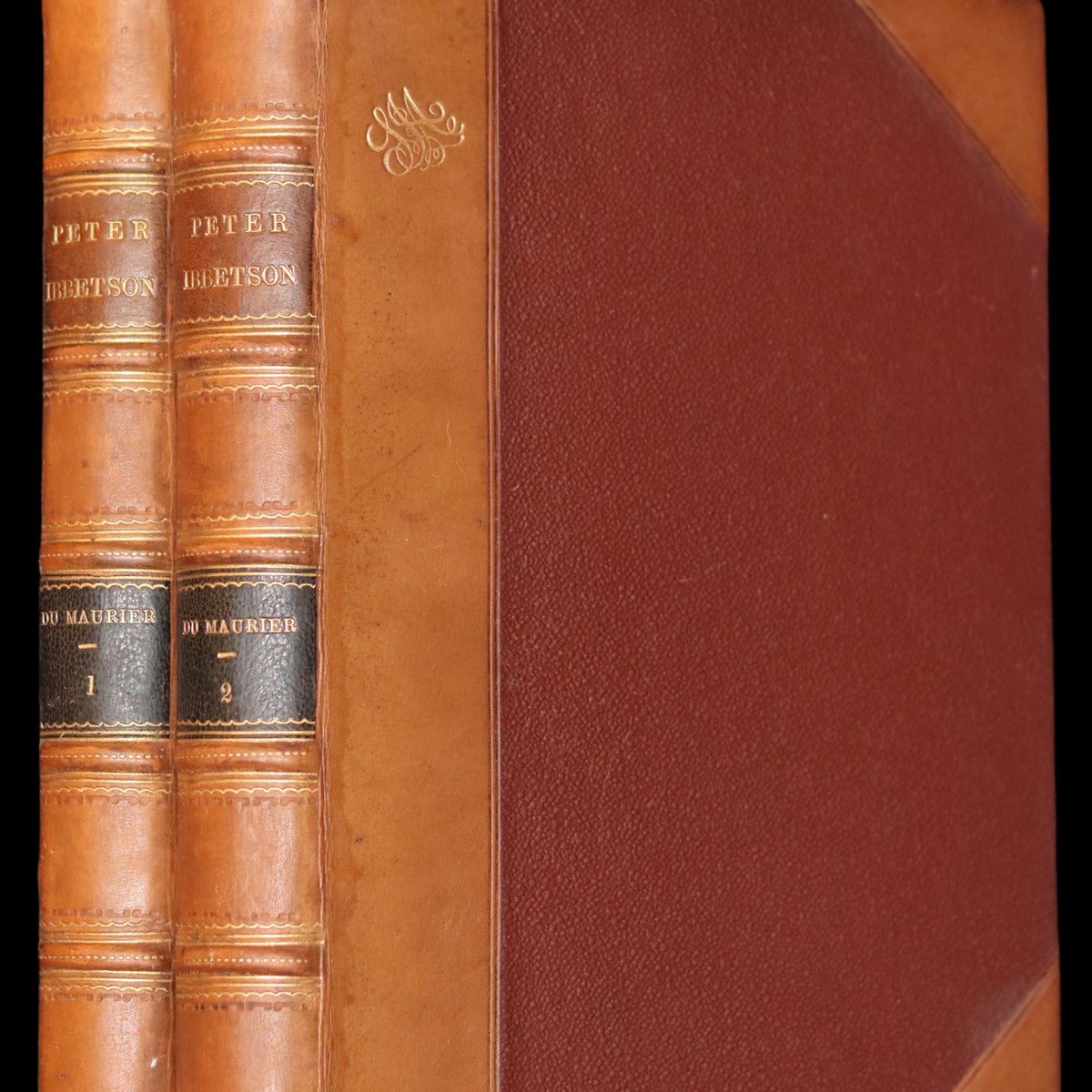 1892 First 2 Volumes Edition - Peter Ibbetson, A strange tale of Commu ...