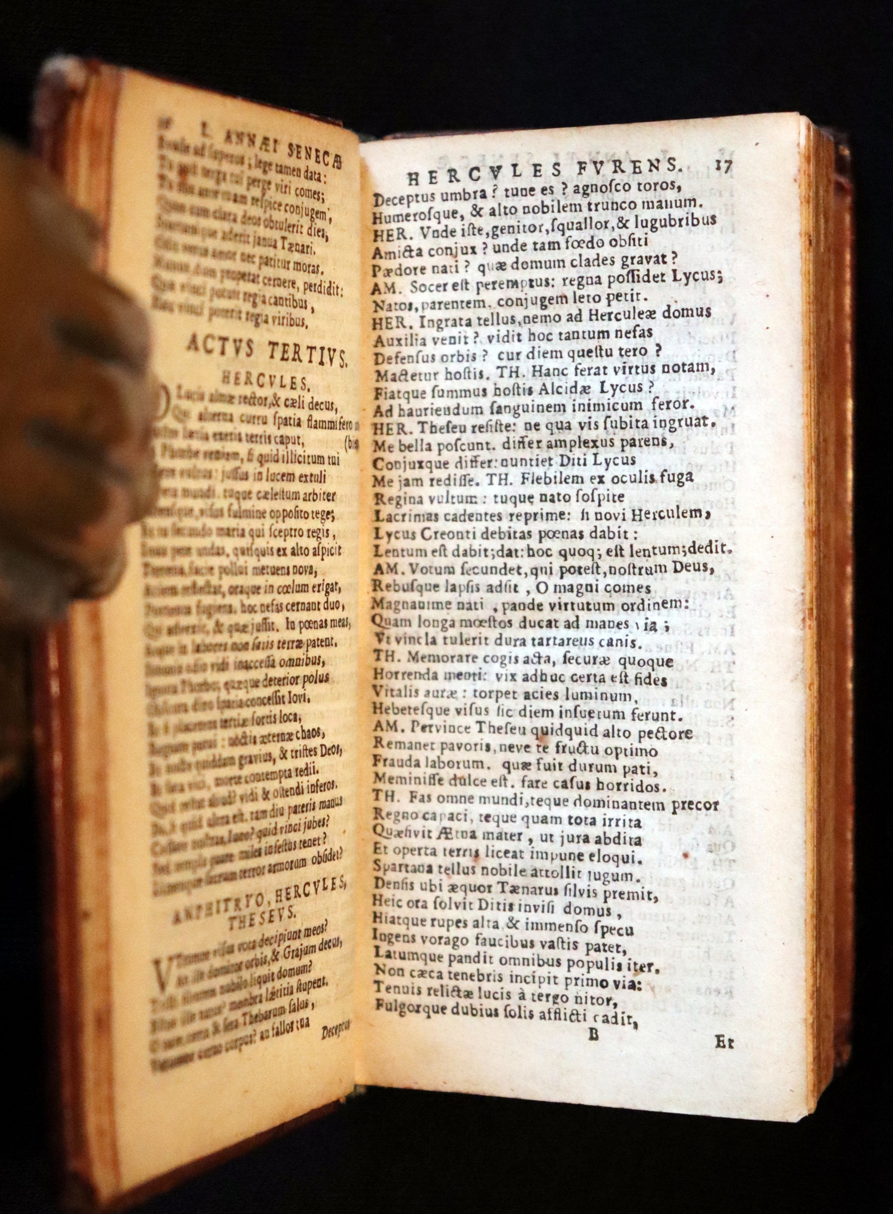 1636 Rare Latin Book - SENECA - L. Annæi Senecæ - Tragedies - Oedipus ...