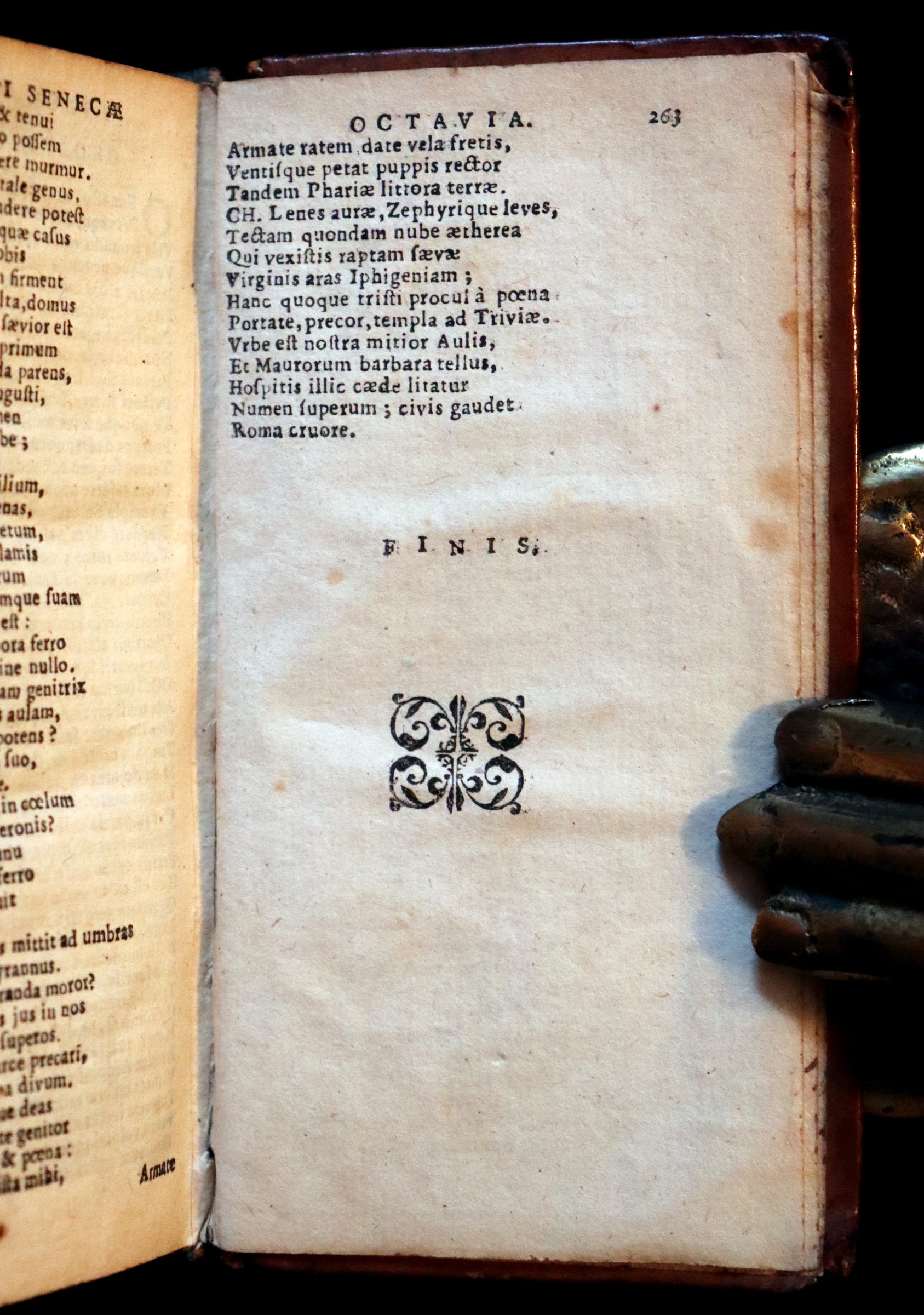 1636 Rare Latin Book - SENECA - L. Annæi Senecæ - Tragedies - Oedipus ...
