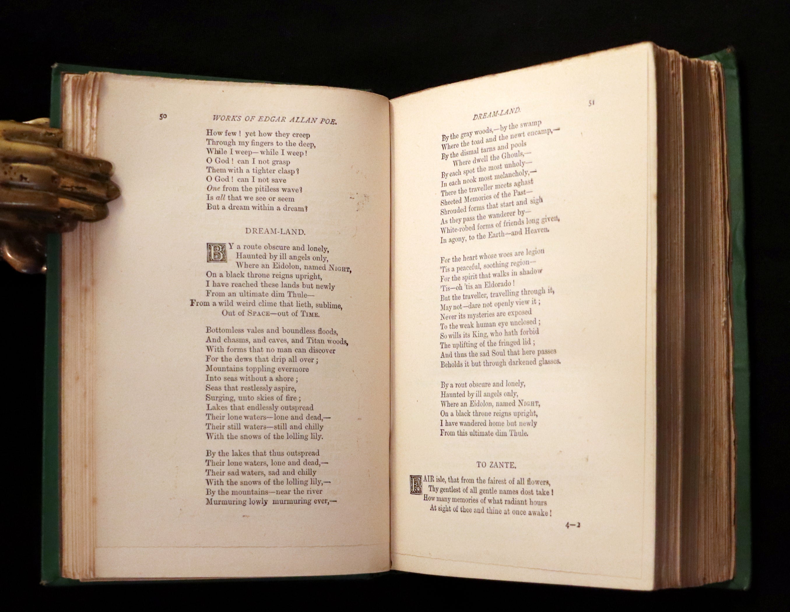 1872 Scarce Book - WORKS OF EDGAR ALLAN POE. First Edition with a Study ...