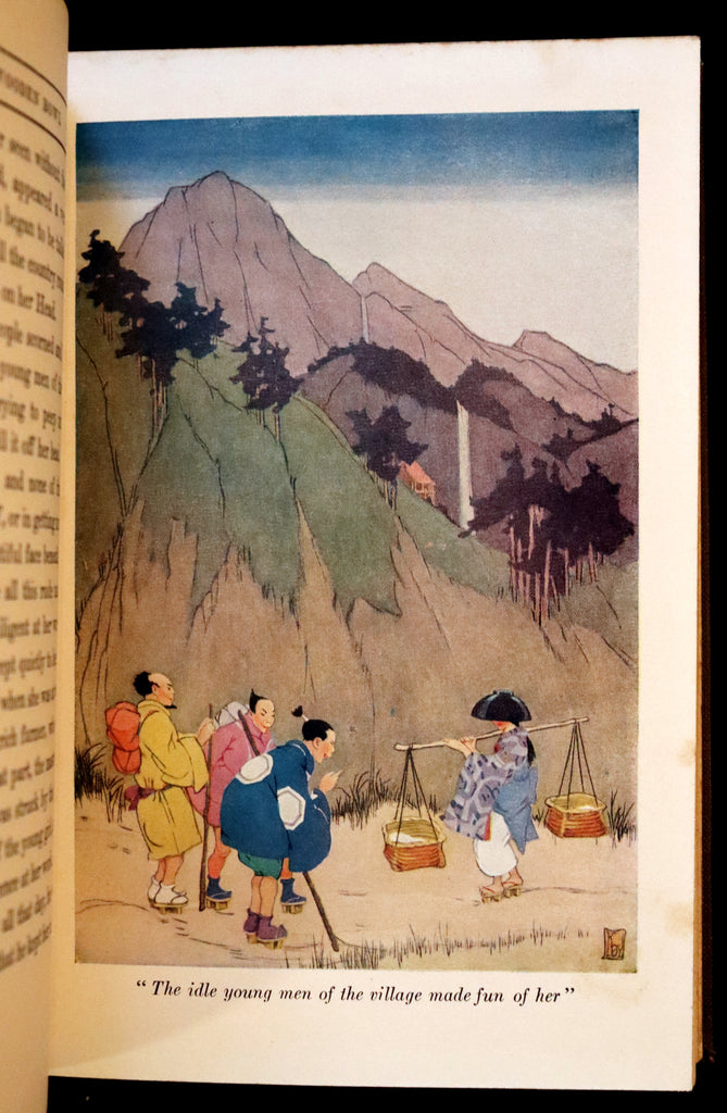 1924 Rare Book - Japanese Fairy Tales by Lafcadio Hearn. Illustrated b ...