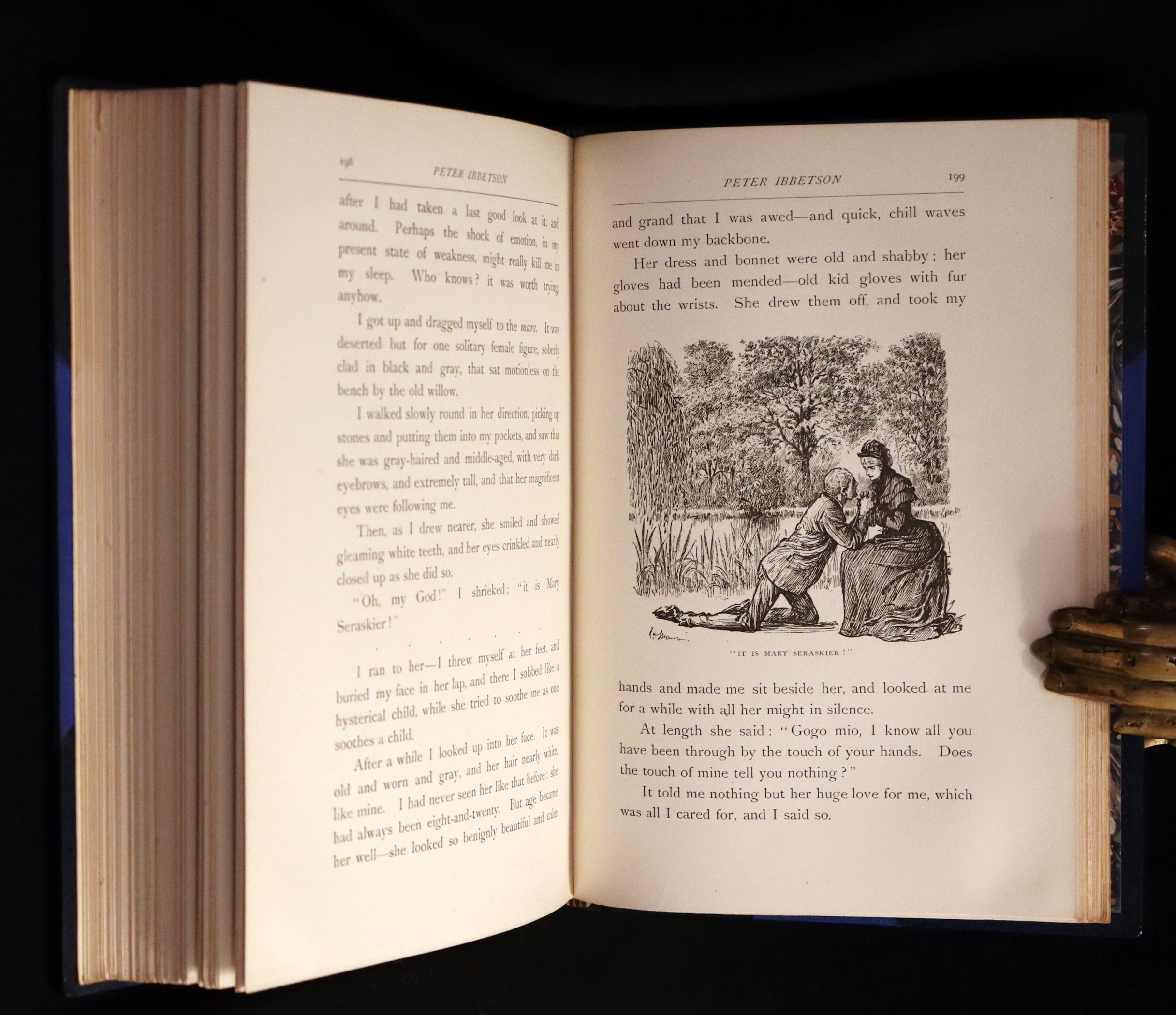 1892 First Edition in 2 Volumes - Peter Ibbetson, Strange Tale of ...
