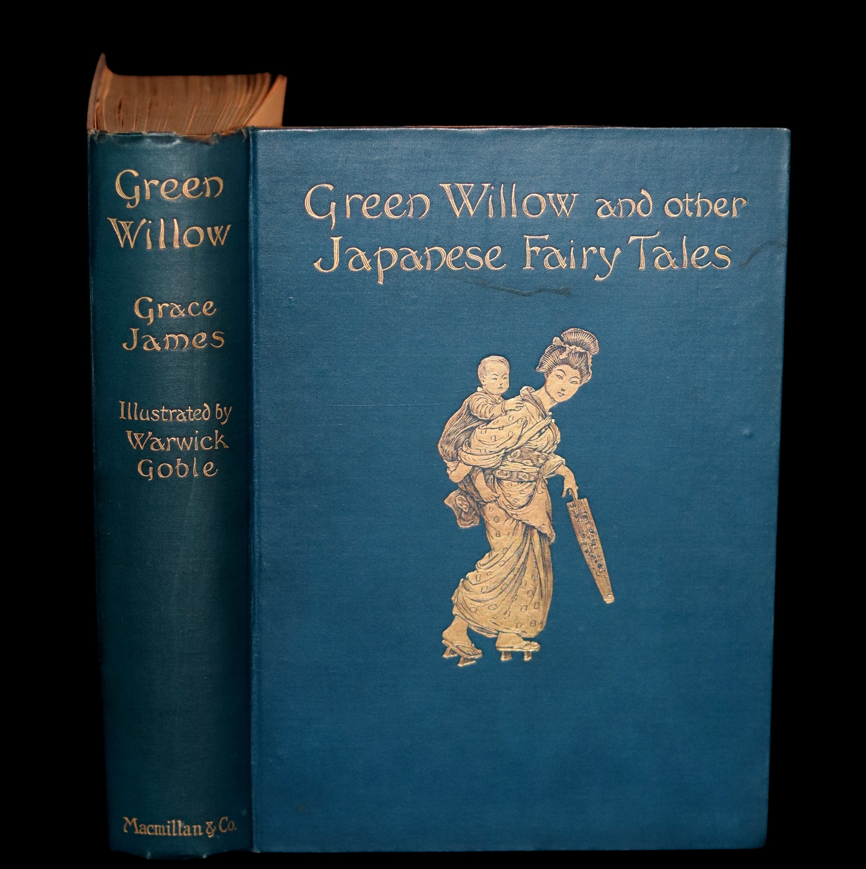 1910 Rare First Edition - Green Willow and Other Japanese Fairy Tales ...
