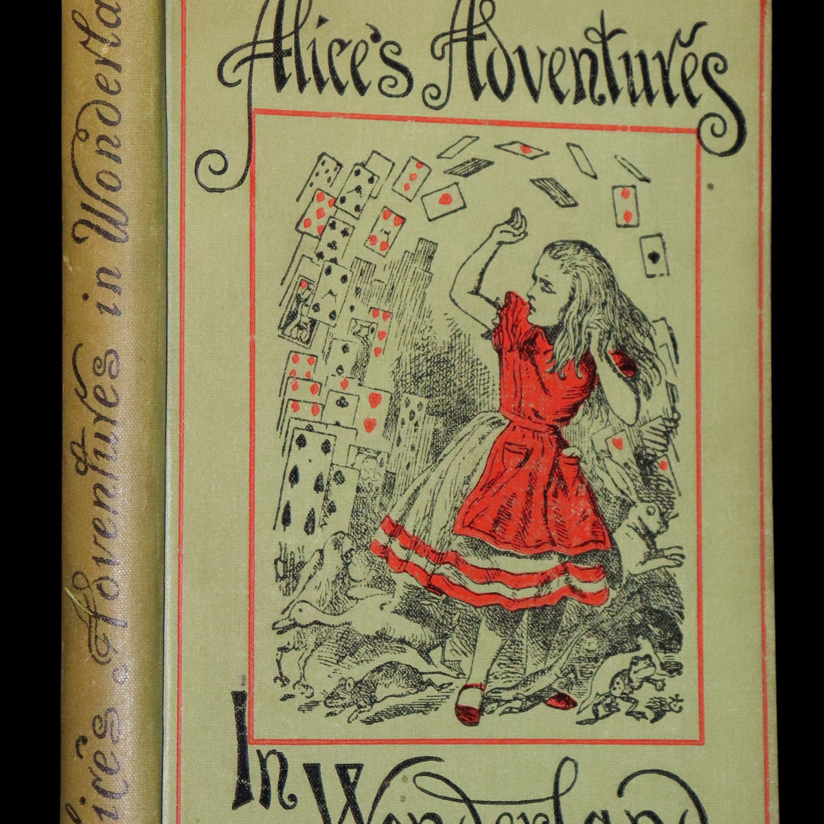 1898 Rare Victorian Book - Alice's Adventures in Wonderland by Lewis ...