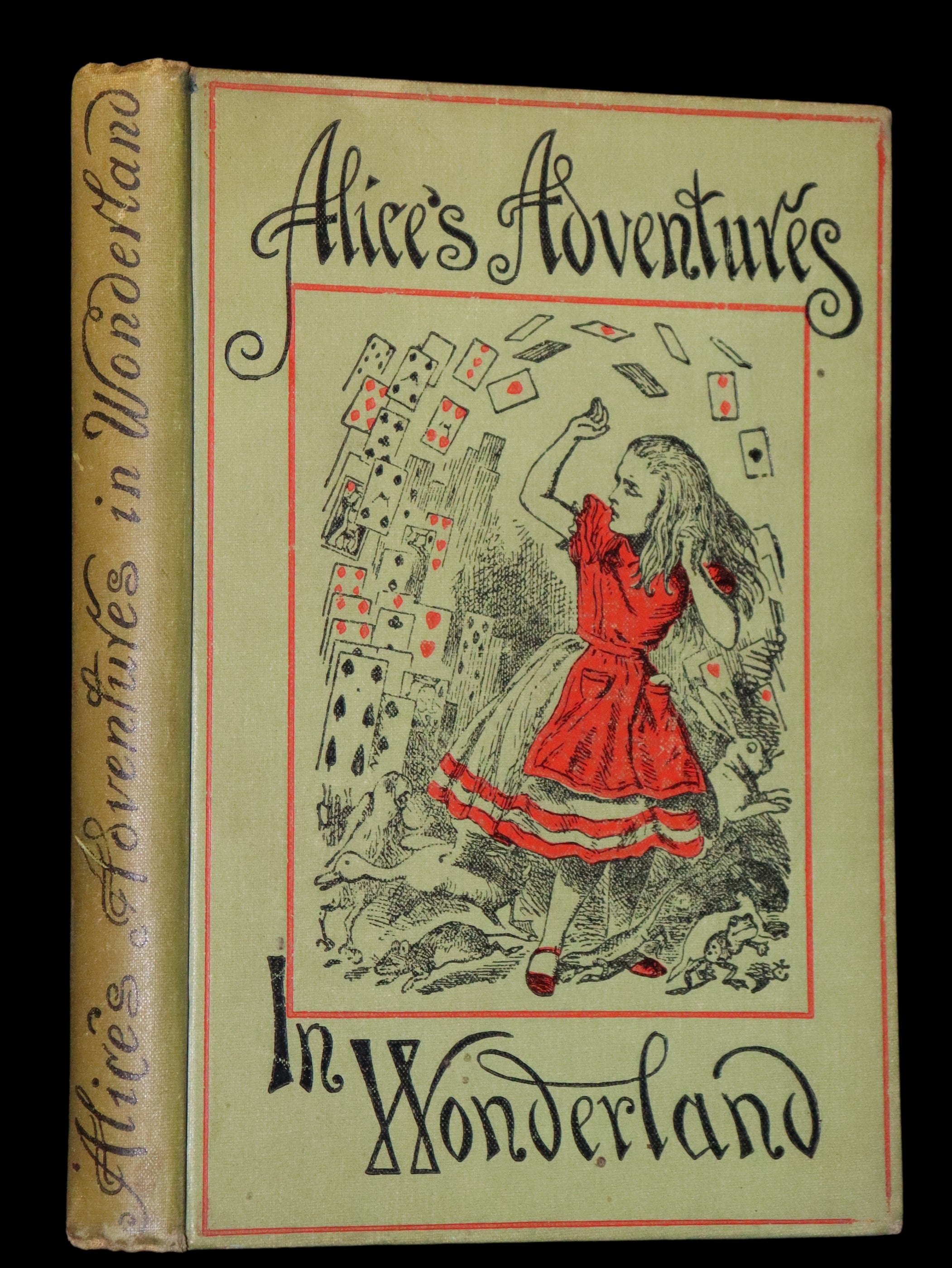 1898 Rare Victorian Book - Alice's Adventures in Wonderland by Lewis ...