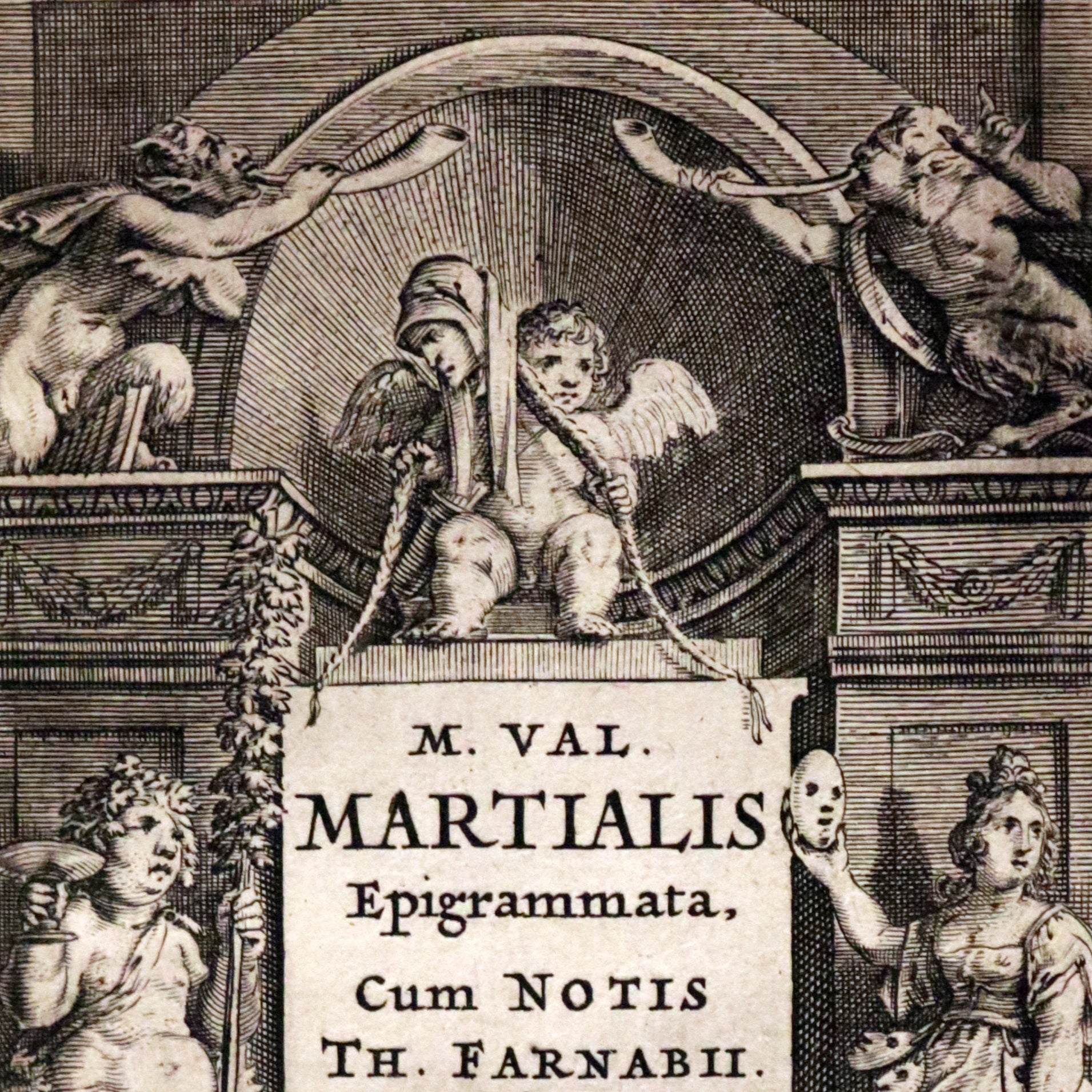 1644 Rare Latin vellum Book - MARTIAL's Epigrams - M. Val Martialis ...
