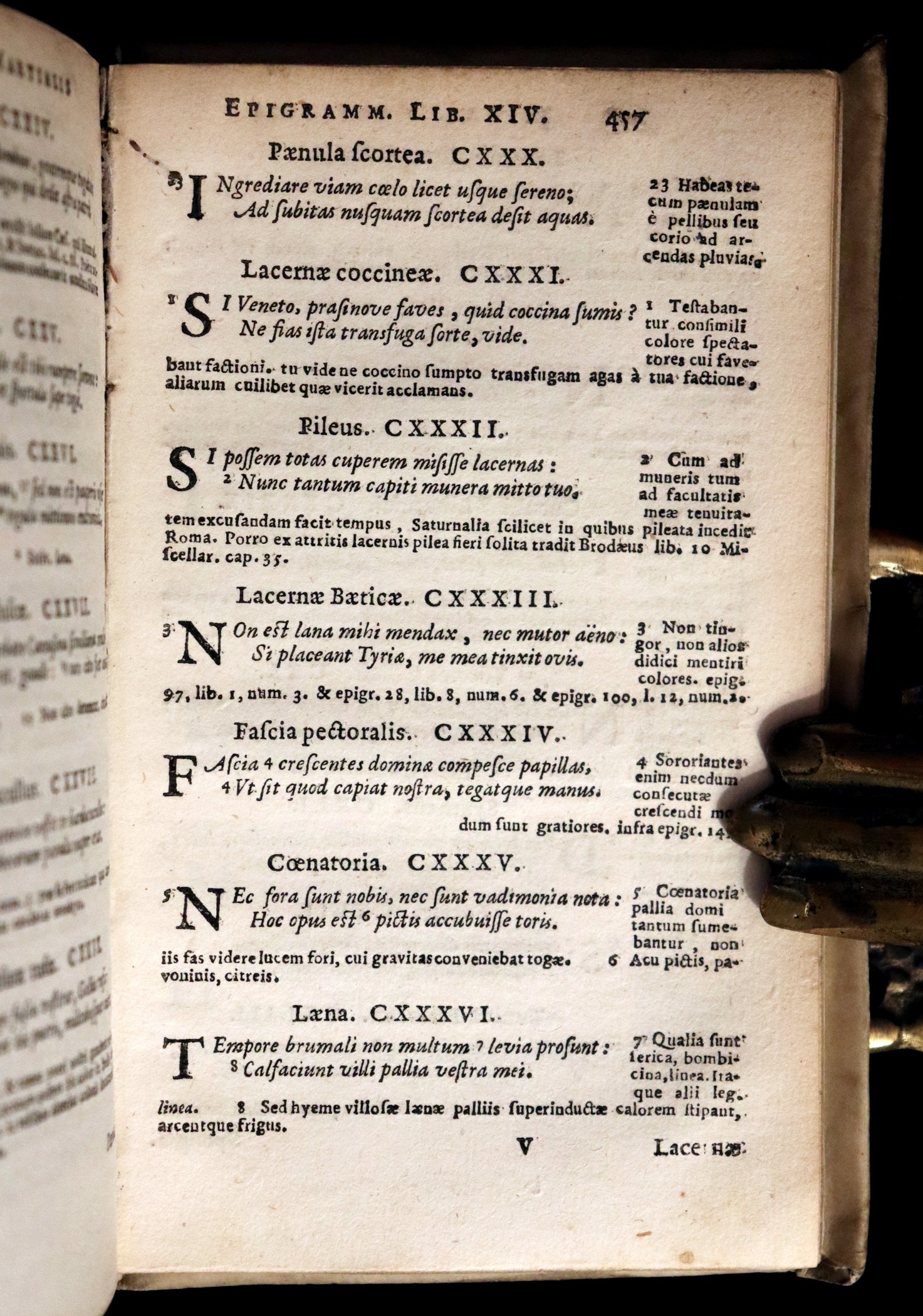 1644 Rare Latin vellum Book - MARTIAL's Epigrams - M. Val Martialis ...