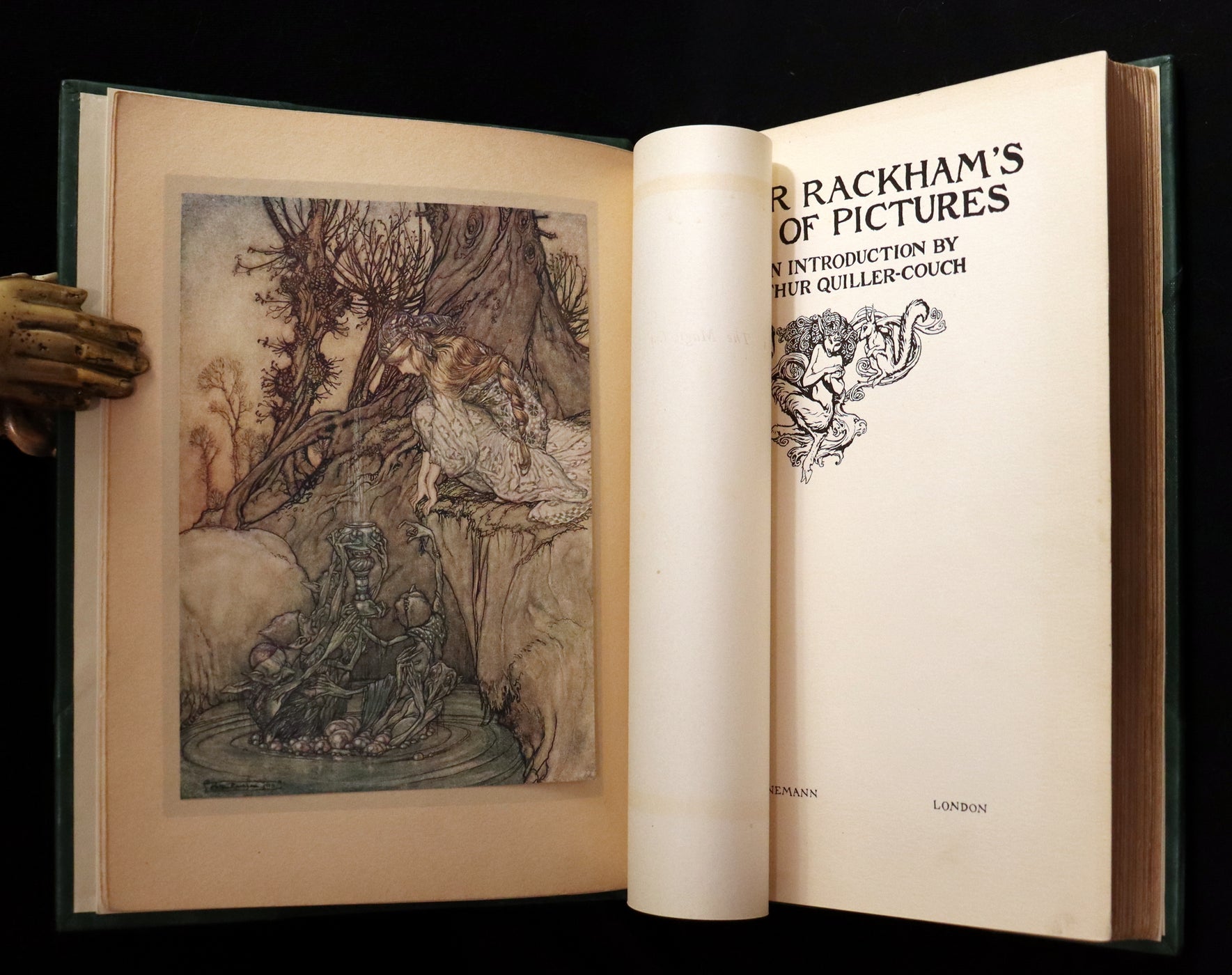 1913 Rare First Edition - Arthur RACKHAM's Book of Pictures - Magic ...