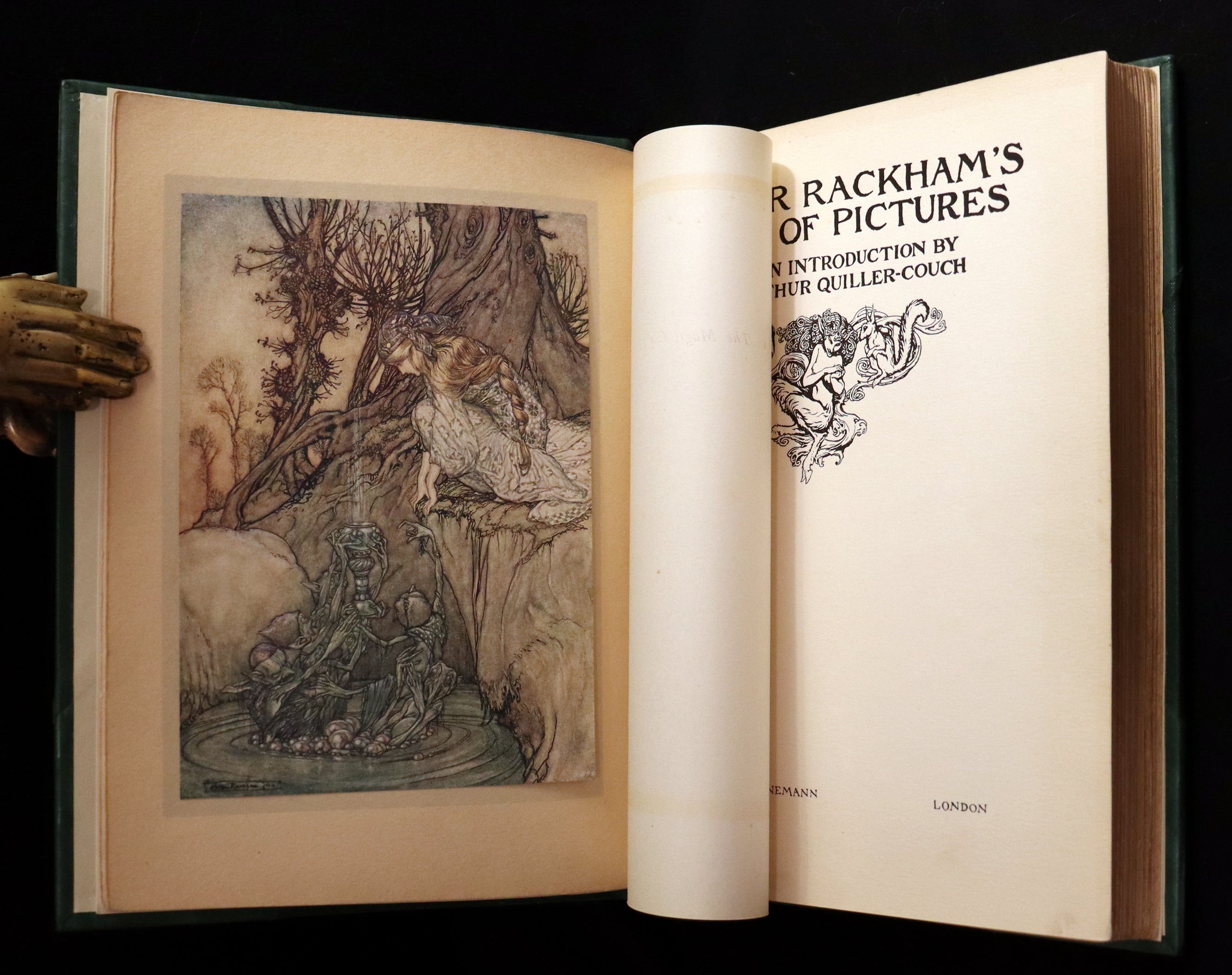 1913 Rare First Edition - Arthur RACKHAM's Book of Pictures - Magic ...