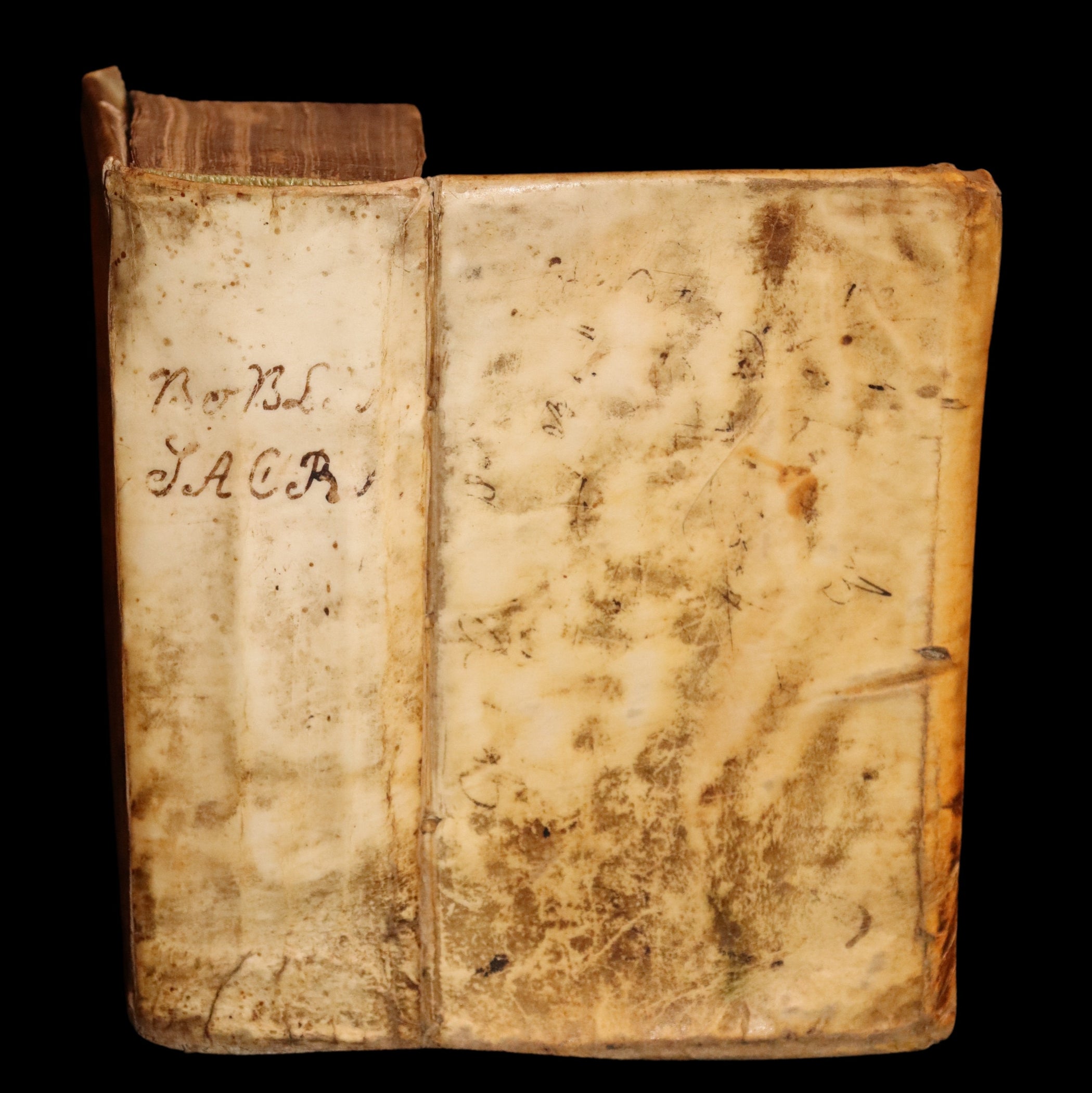 1648 Rare Latin Vellum Bible - Biblia Sacra, Sive Testamentum Vetus et ...