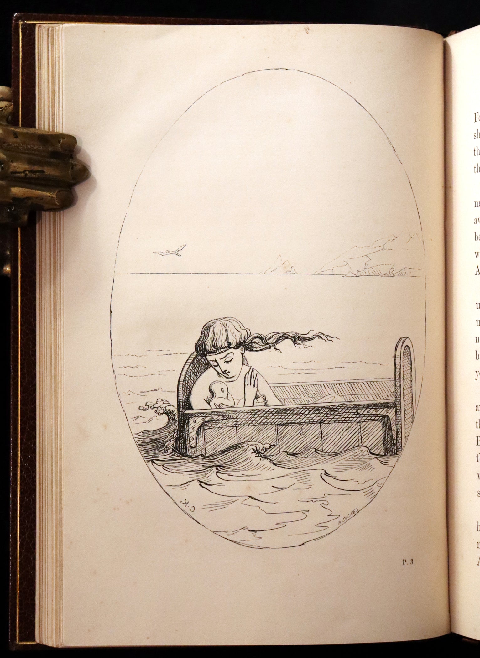 1856 KNICKERBOCKER PRESS Bindery - The Heroes or Greek Fairy Tales by ...