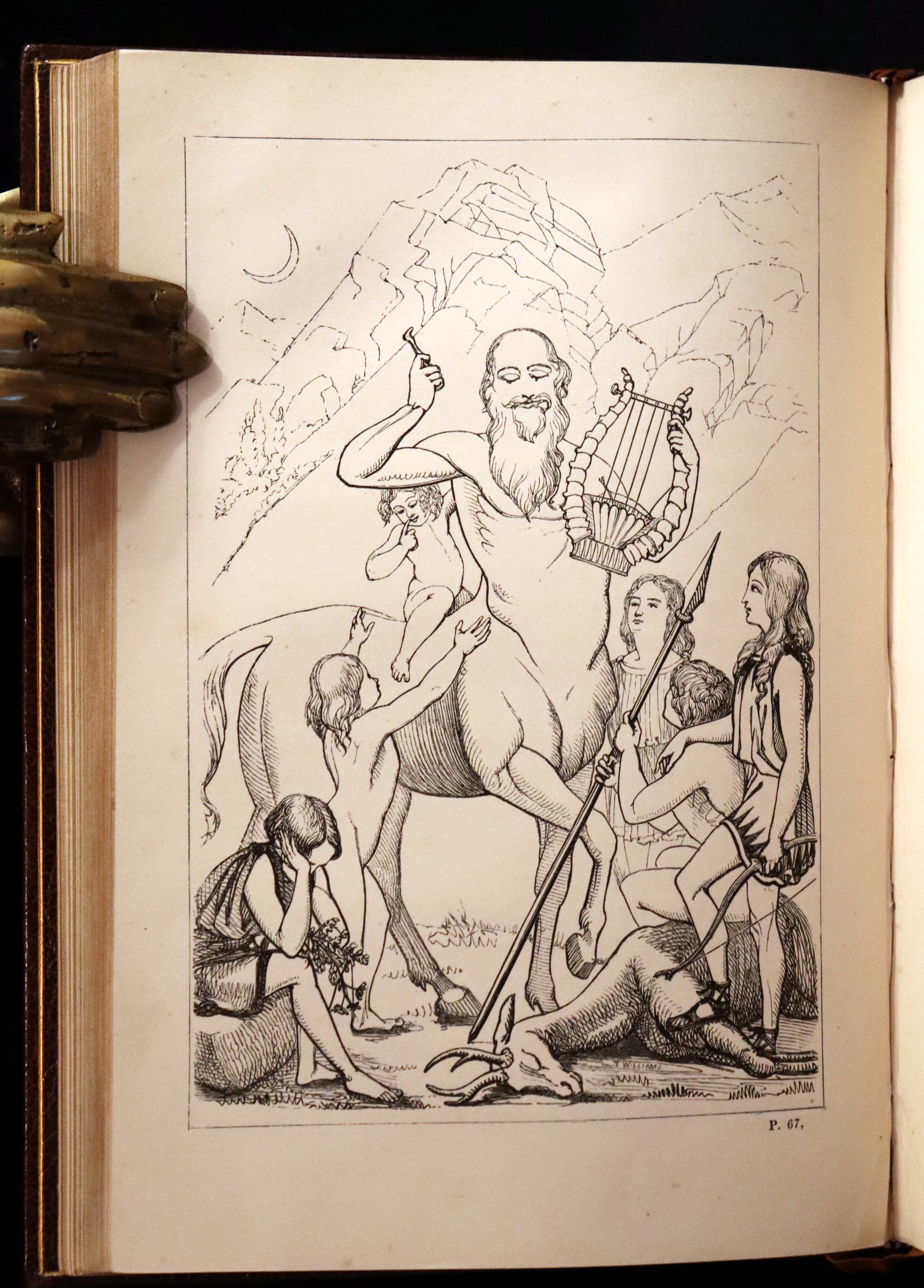 1856 KNICKERBOCKER PRESS Bindery - The Heroes or Greek Fairy Tales by ...