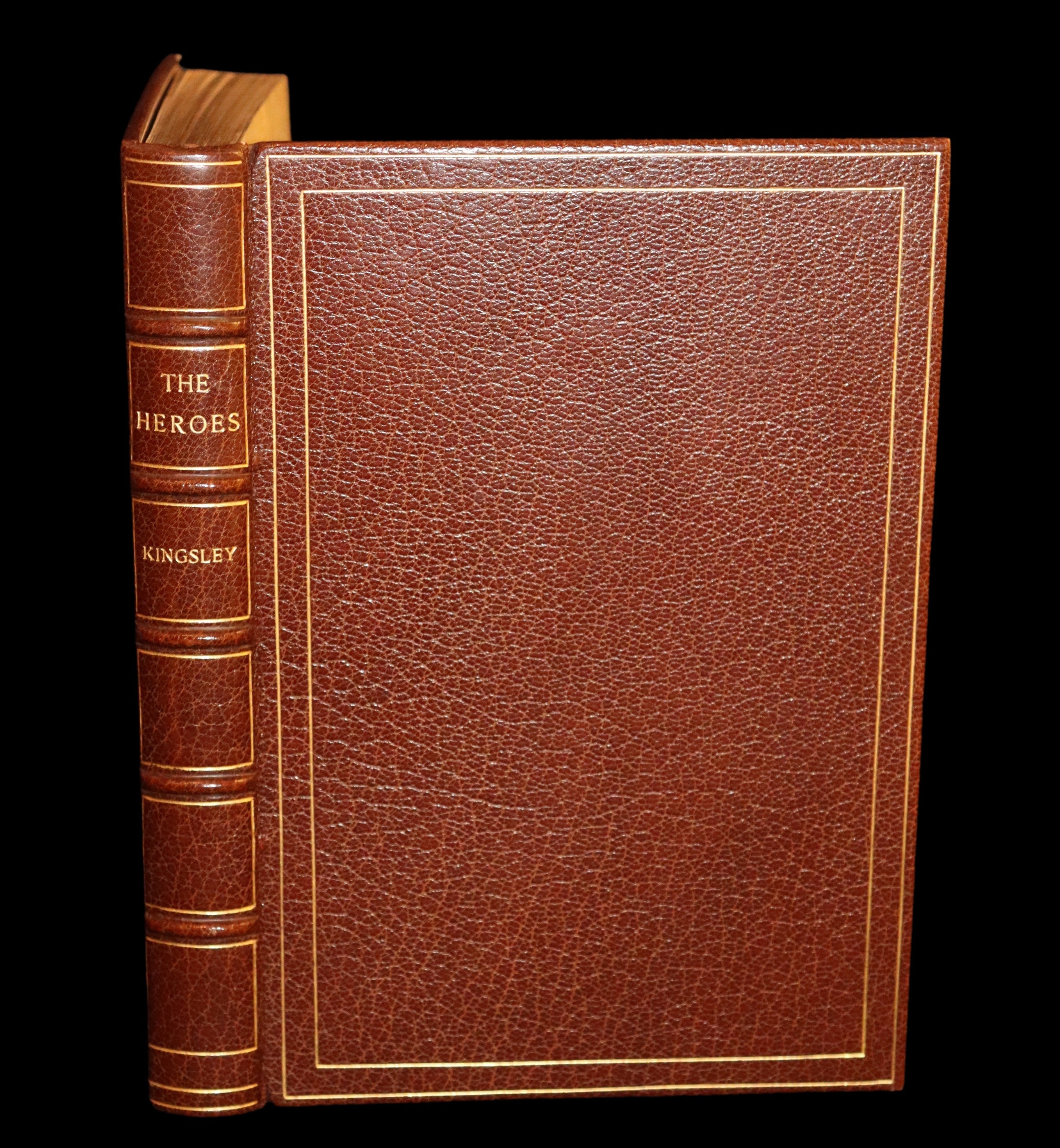 1856 KNICKERBOCKER PRESS Bindery - The Heroes or Greek Fairy Tales by ...