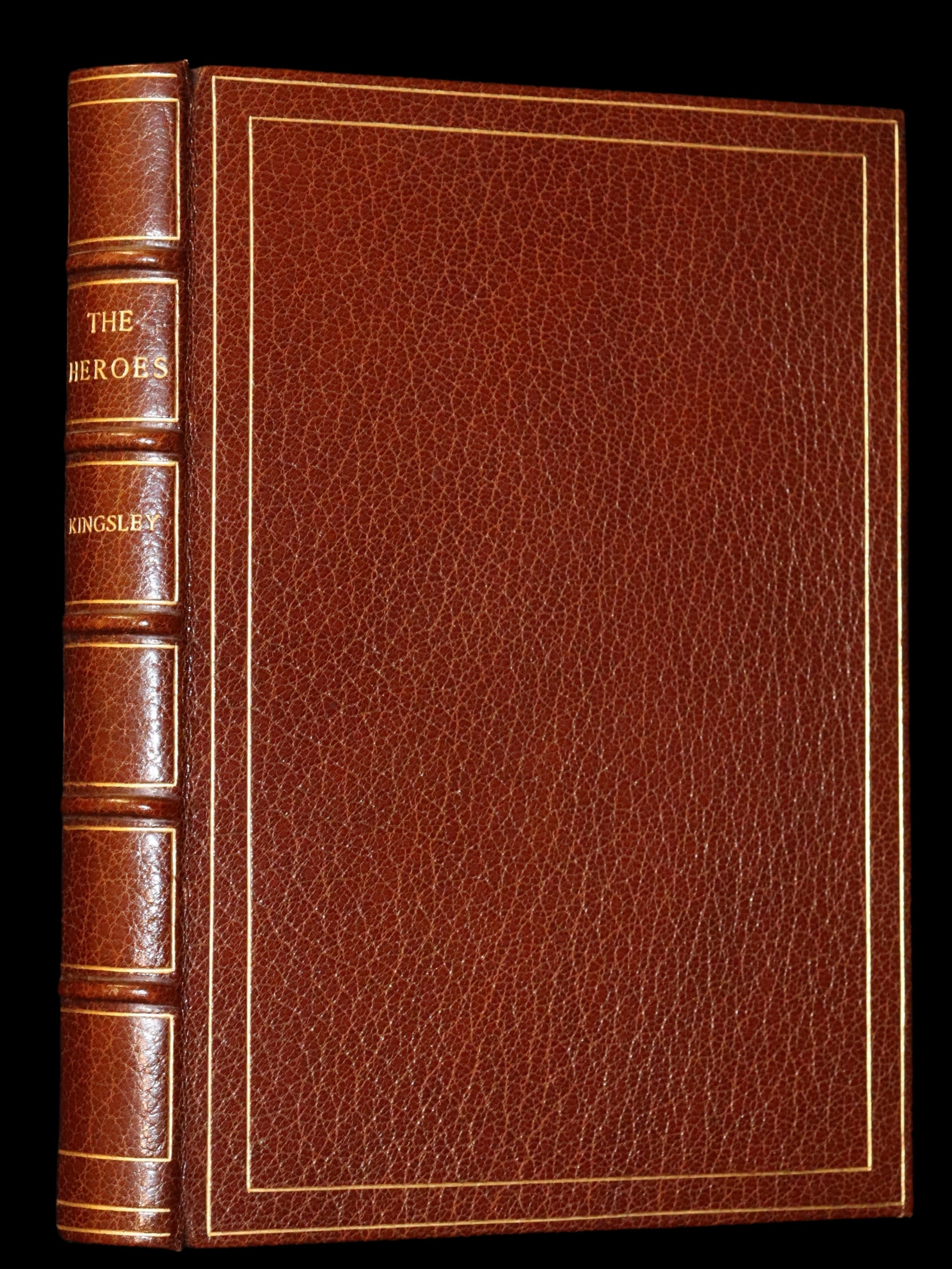 1856 KNICKERBOCKER PRESS Bindery - The Heroes or Greek Fairy Tales by ...