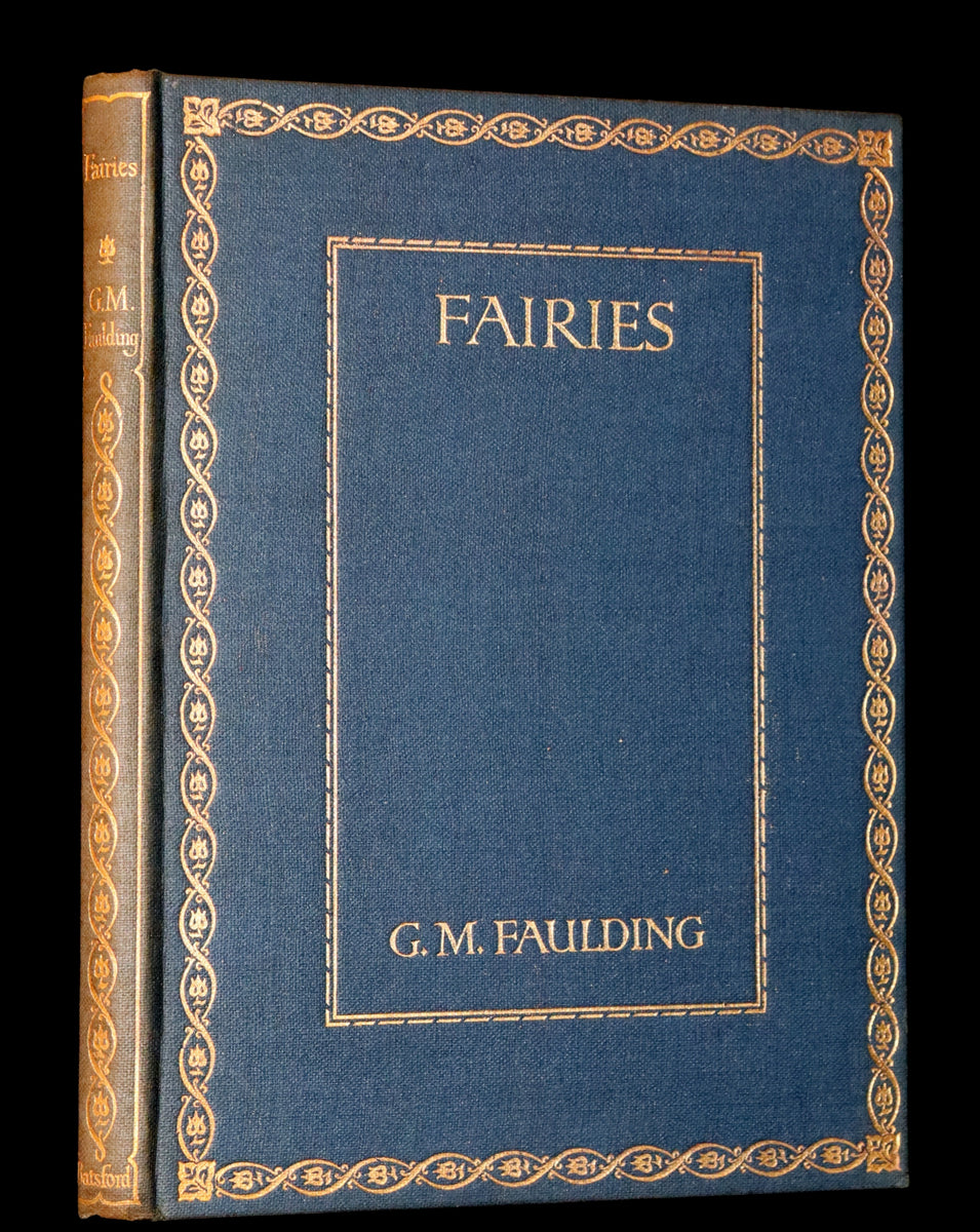 1913 Rare Book - FAIRIES by G.M. Faulding being A Fellowship Book. Fir ...