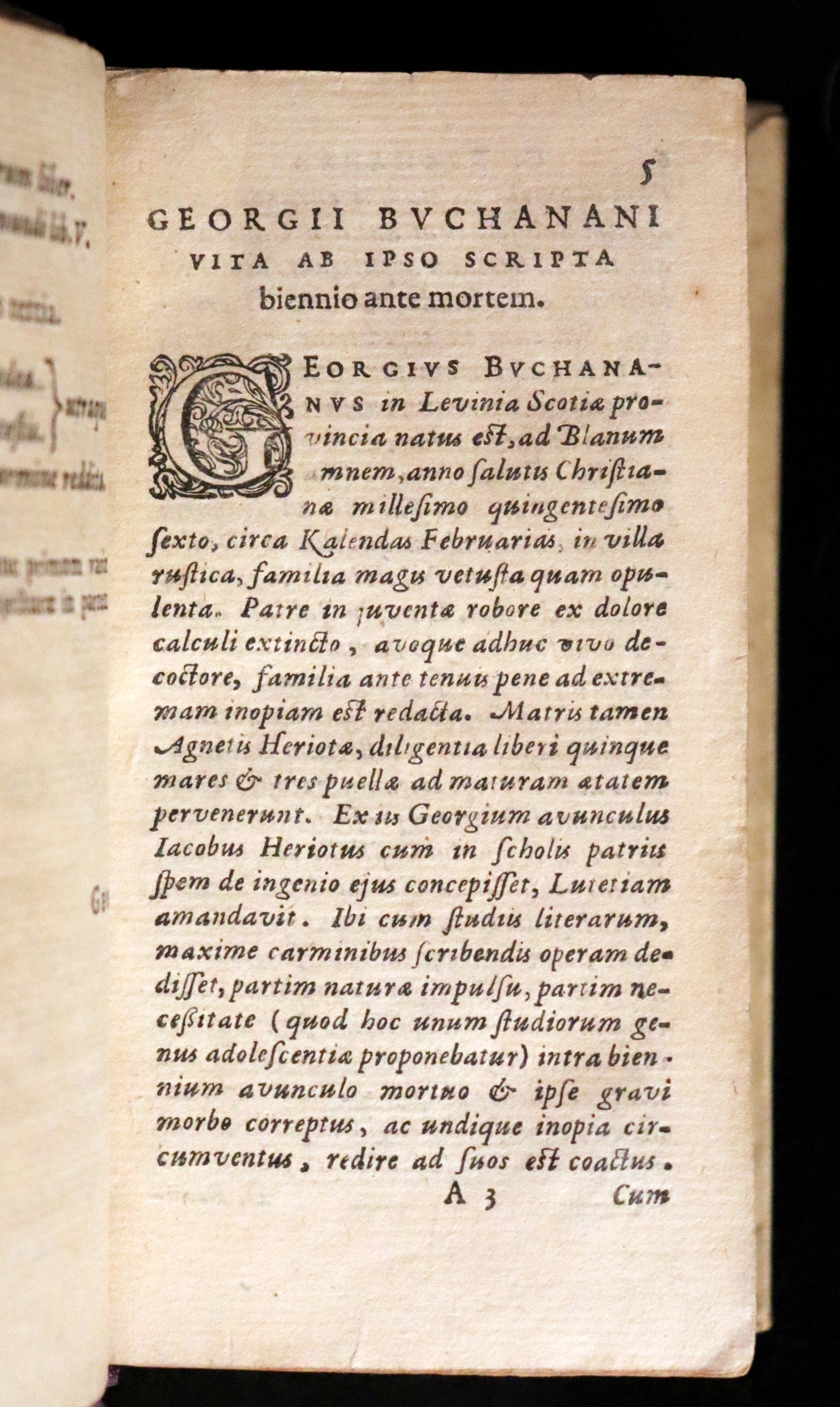 1628 Rare Vellum Book - GEORGII BUCHANANI SCOTI POEMATA - Scottish ...