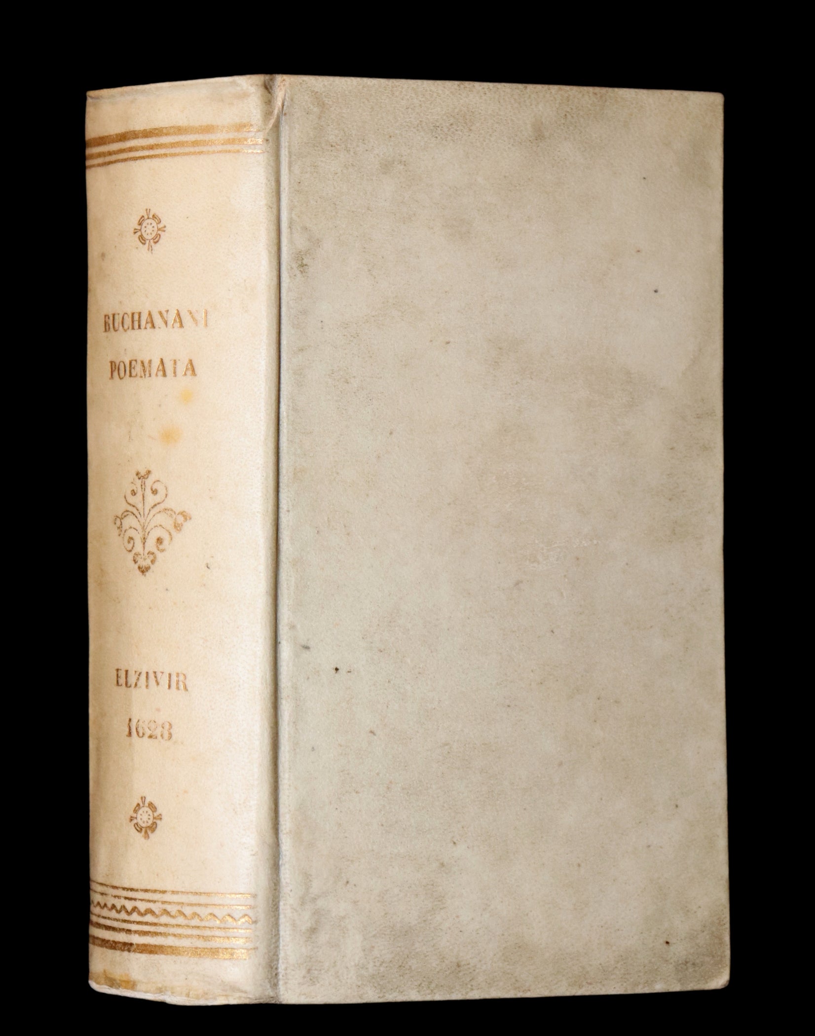 1628 Rare Vellum Book - GEORGII BUCHANANI SCOTI POEMATA - Scottish ...