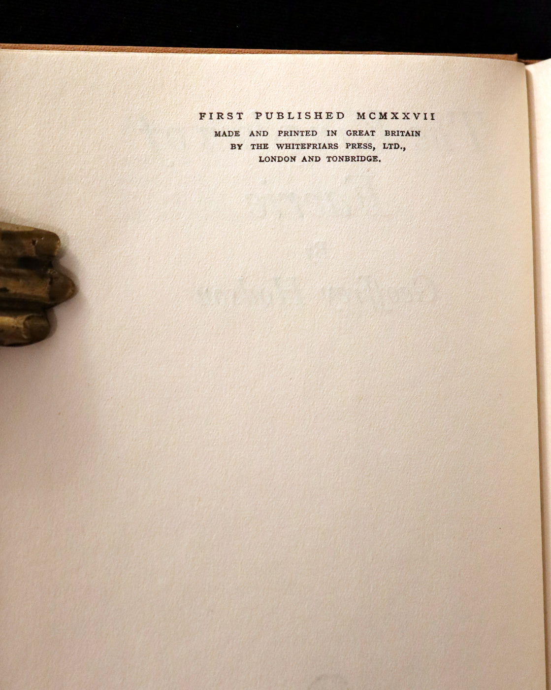 1927 Rare First Edition - THE KINGDOM OF FAERIE (Fairies) by Geoffrey ...