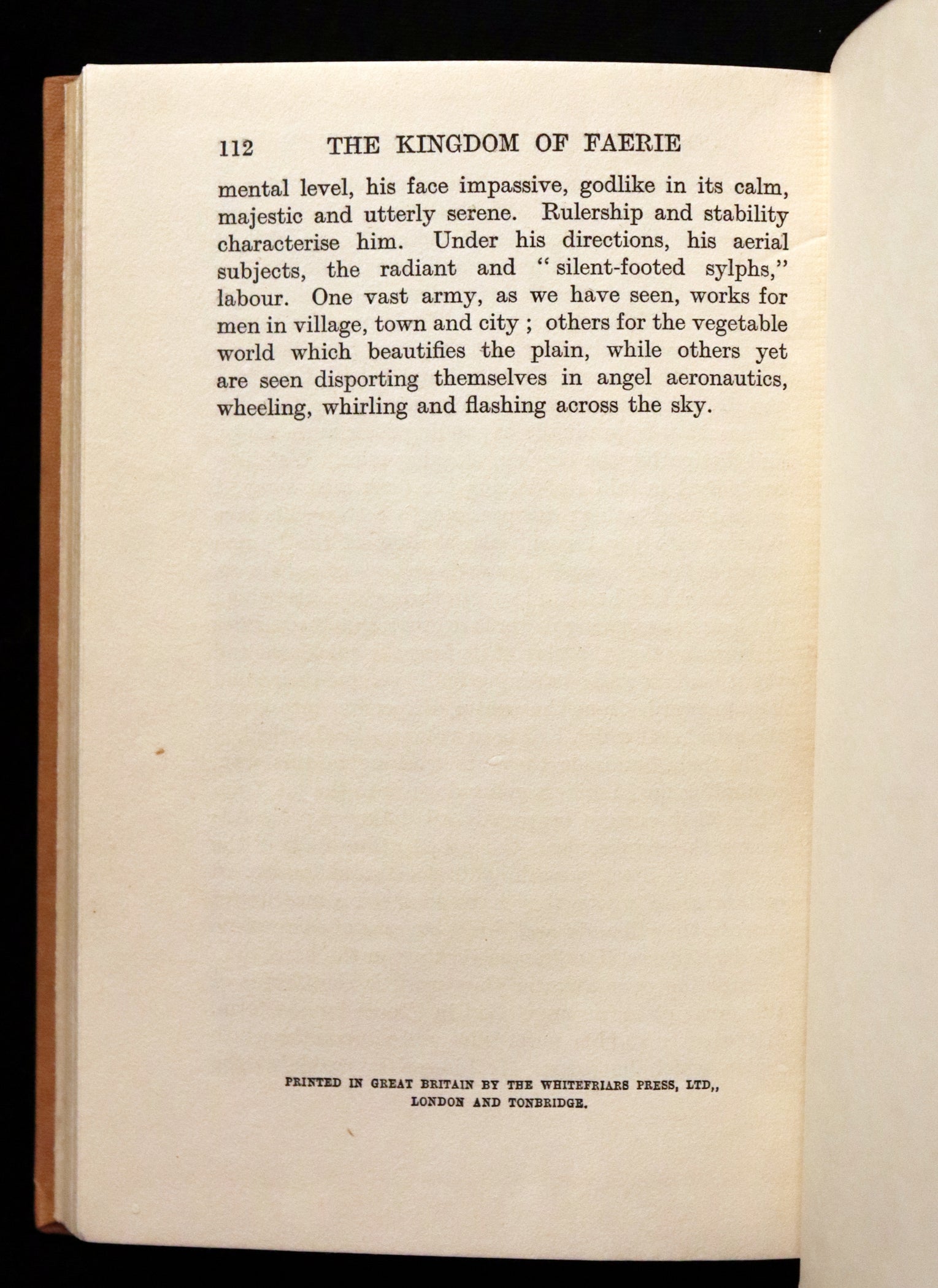 1927 Rare First Edition - THE KINGDOM OF FAERIE (Fairies) by Geoffrey ...
