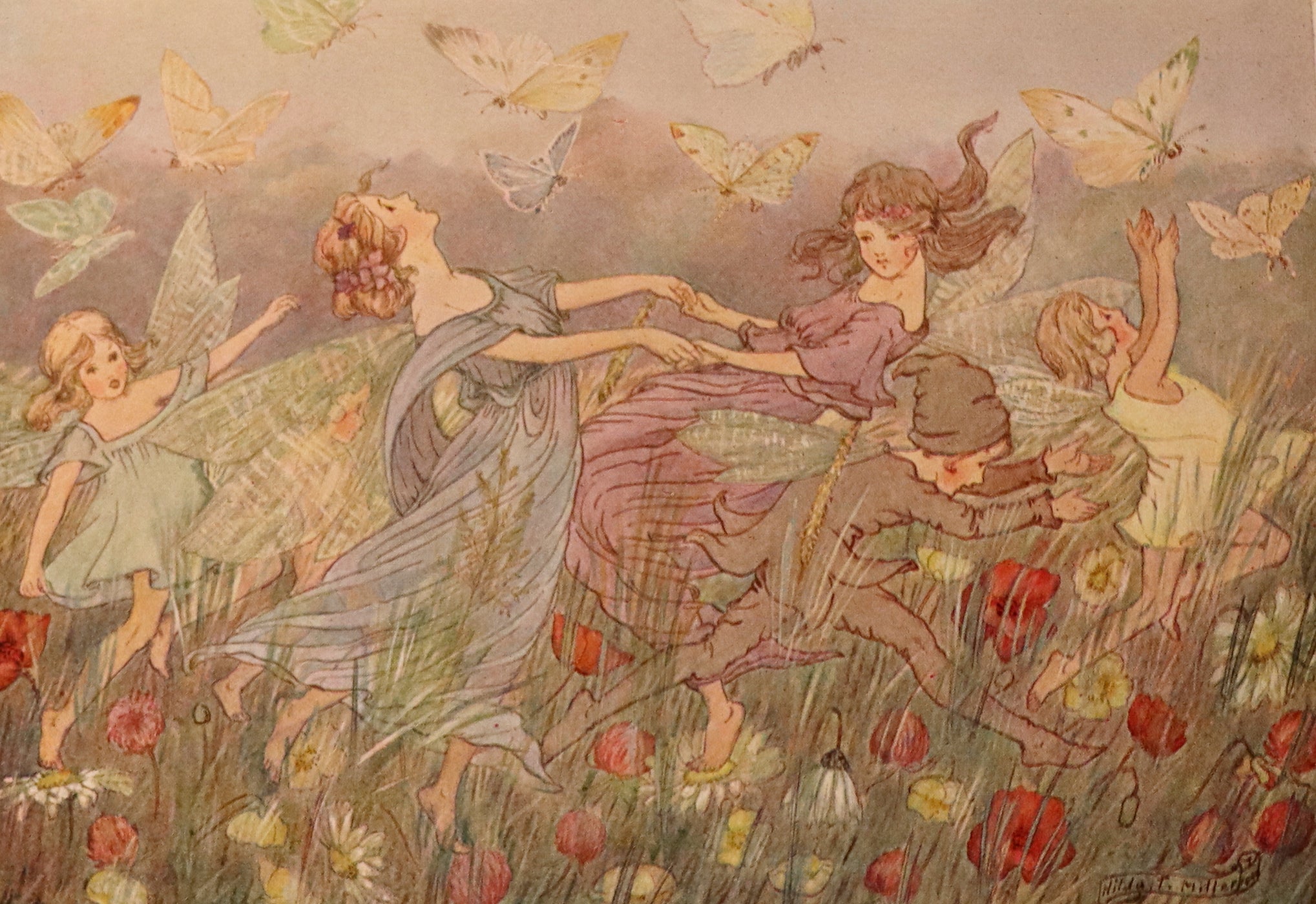 1923 Rare First Edition - The Rose Fyleman Fairy Book Illustrated by ...