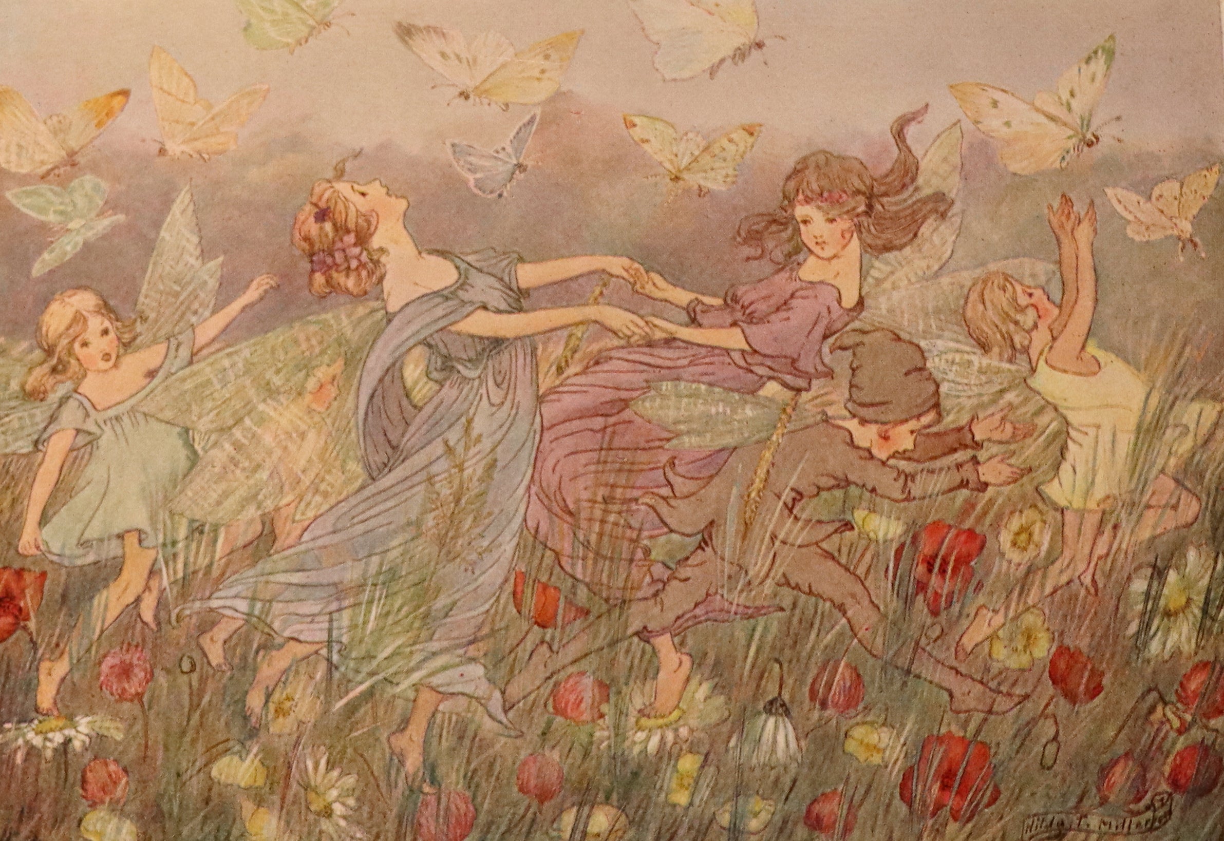 1923 Rare First Edition - The Rose Fyleman Fairy Book Illustrated by ...