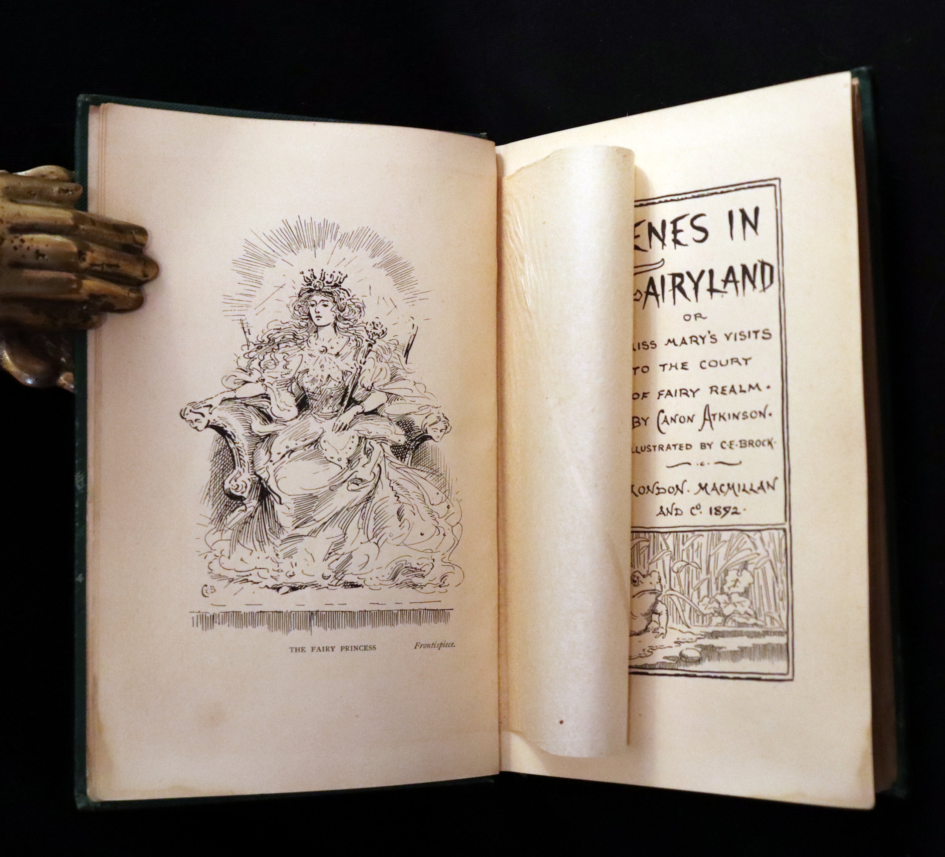 1892 Rare First Edition - SCENES IN FAIRYLAND by JC Atkinson illustrated by CE Brock. by mflibra ...
