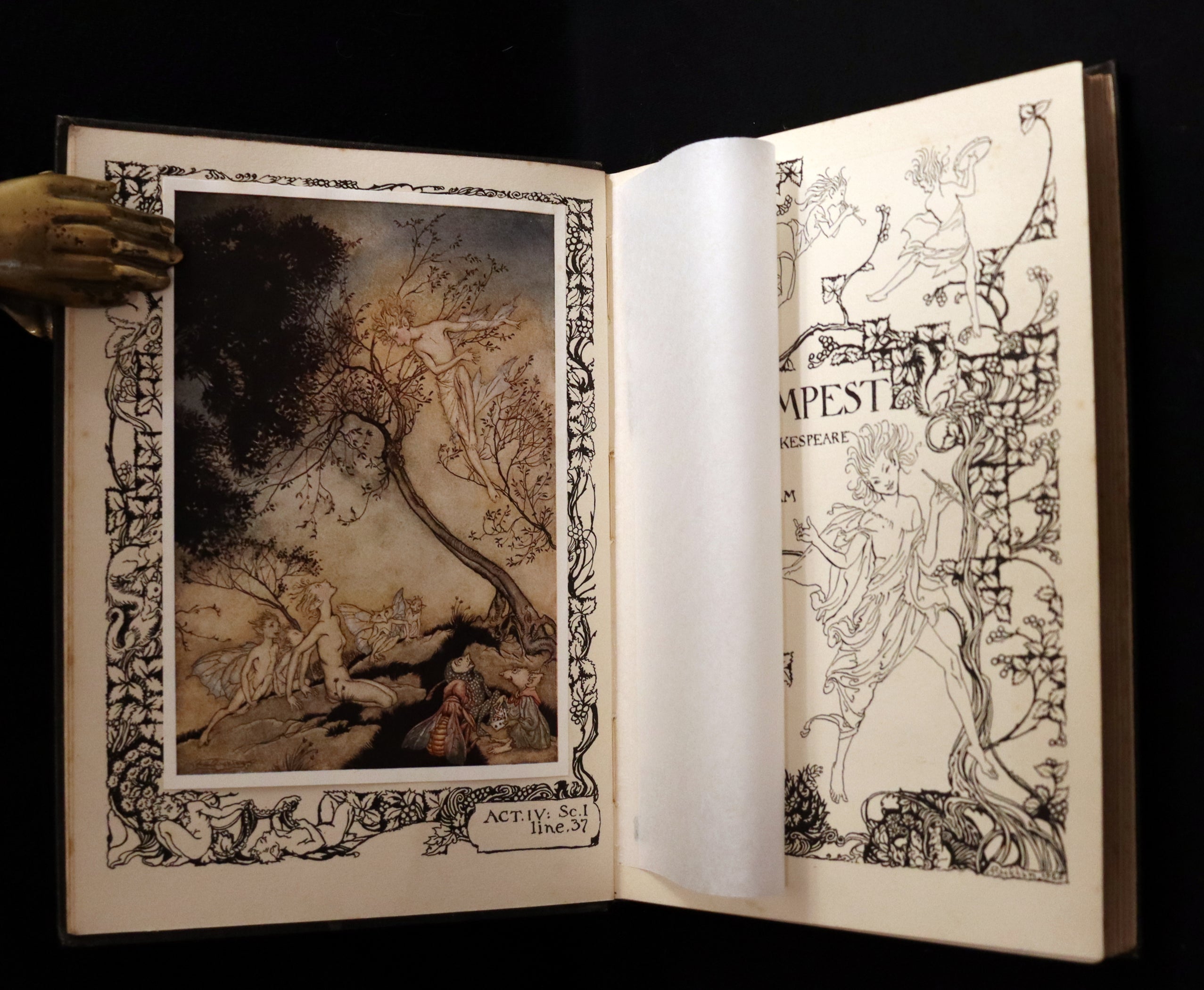 1926 Rare First Edition - THE TEMPEST by Shakespeare illustrated by ...