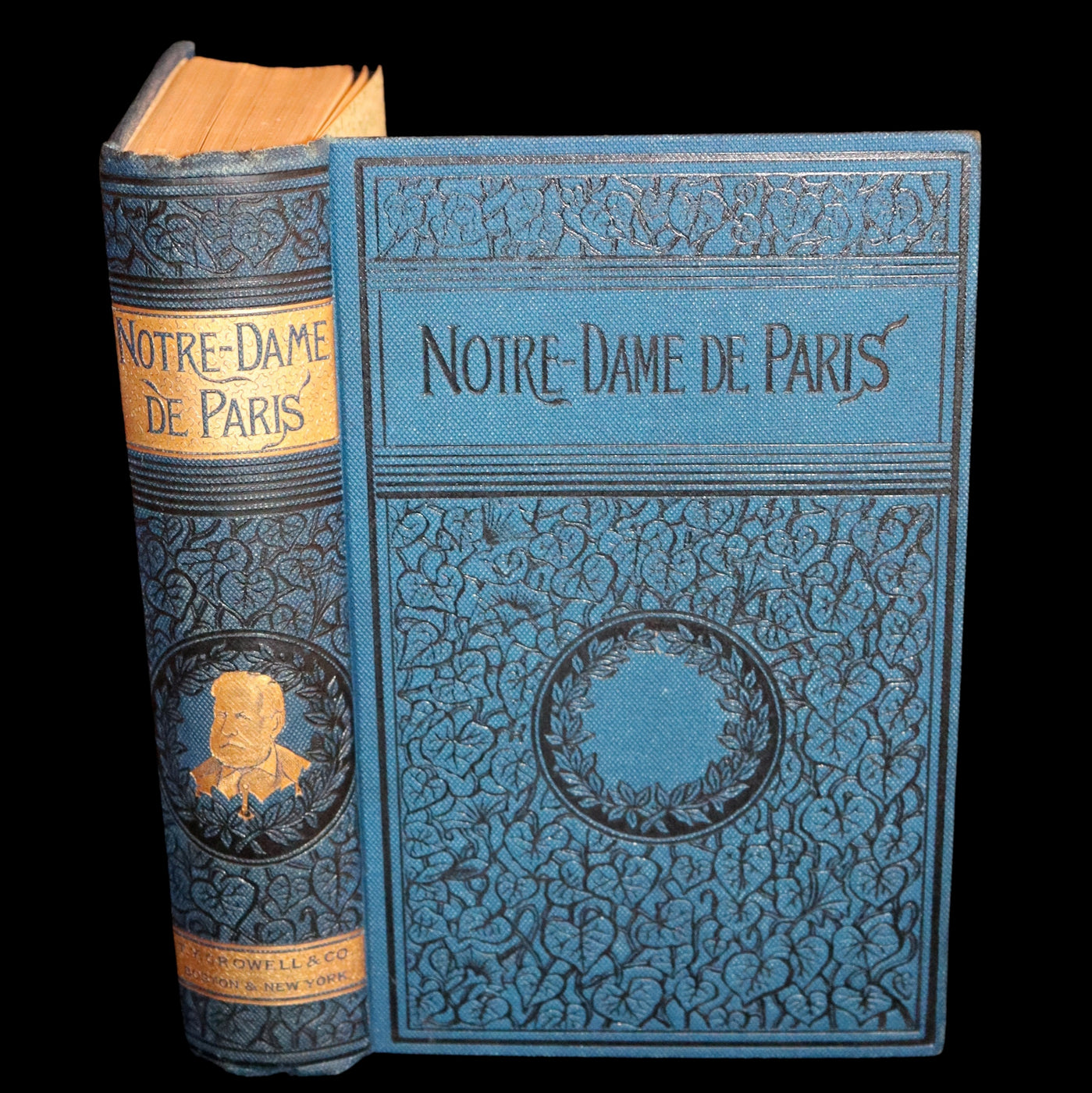 1888 Rare Victorian Gothic Book - Notre-Dame de Paris or The Bellringer ...