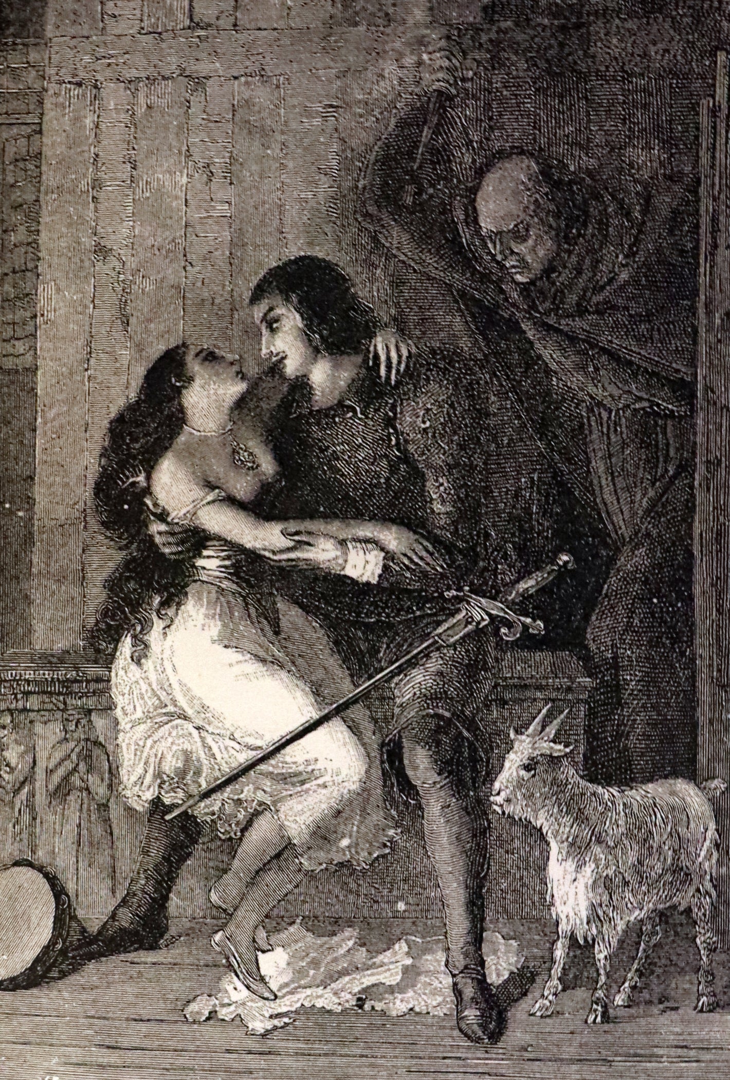 1888 Rare Victorian Gothic Book - Notre-Dame de Paris or The Bellringer ...