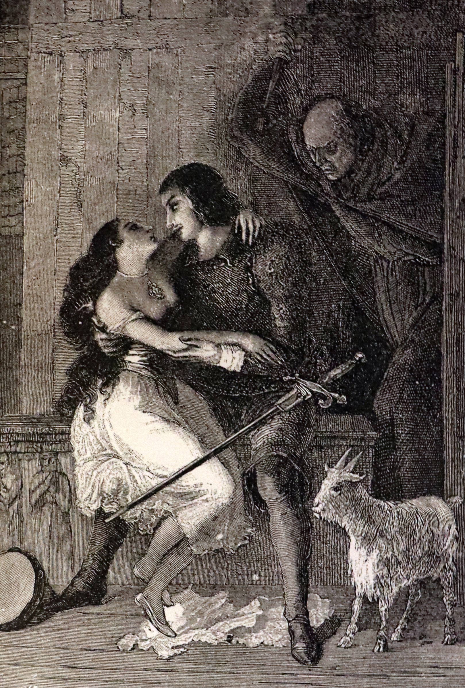 1888 Rare Victorian Gothic Book - Notre-Dame de Paris or The Bellringer ...