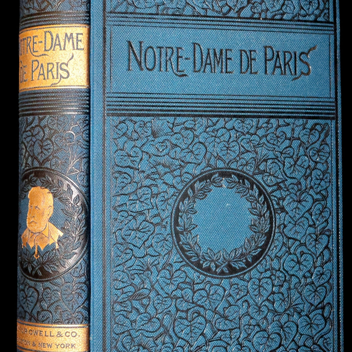 1888 Rare Victorian Gothic Book - Notre-Dame de Paris or The Bellringer ...