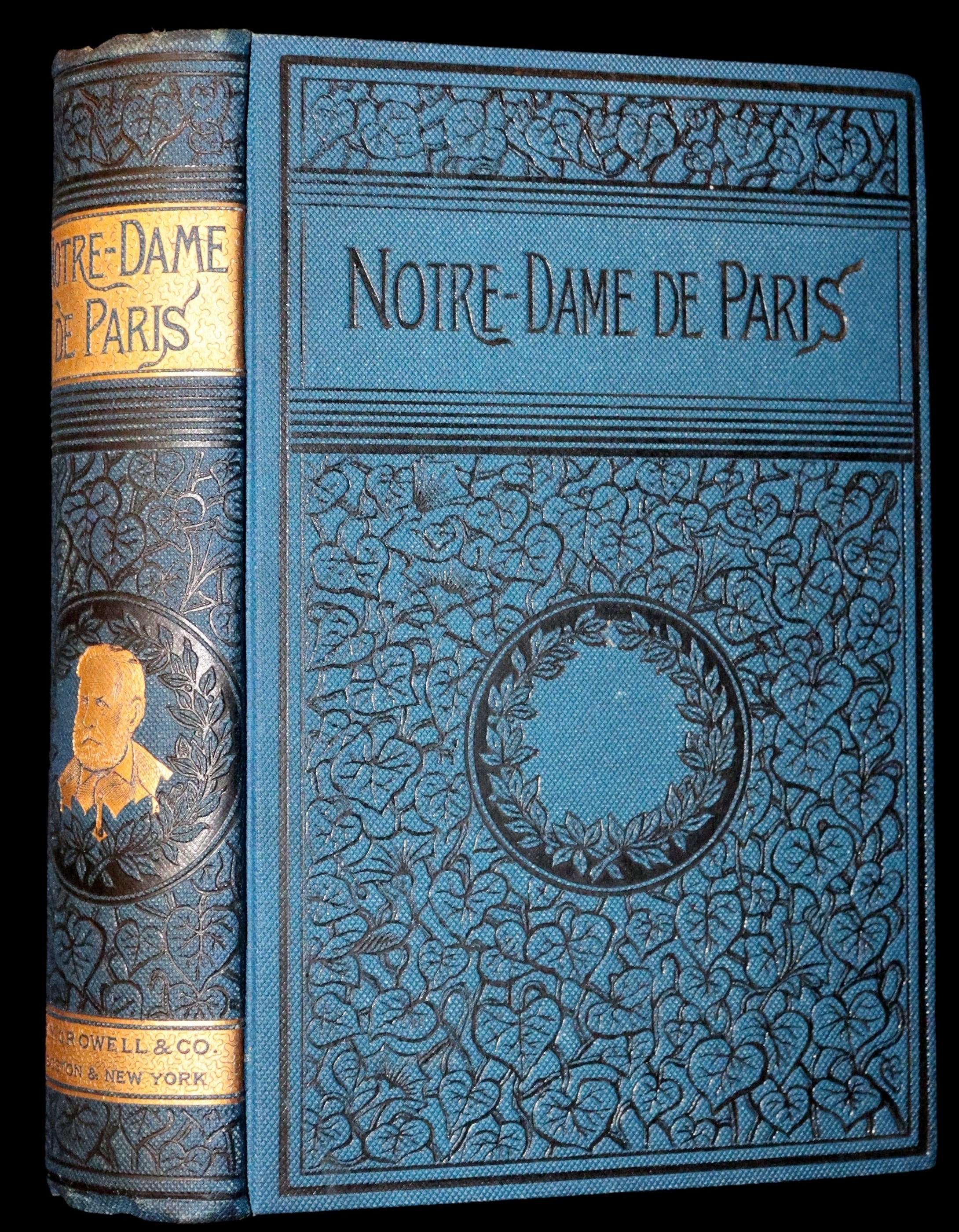 1888 Rare Victorian Gothic Book - Notre-Dame de Paris or The Bellringer ...