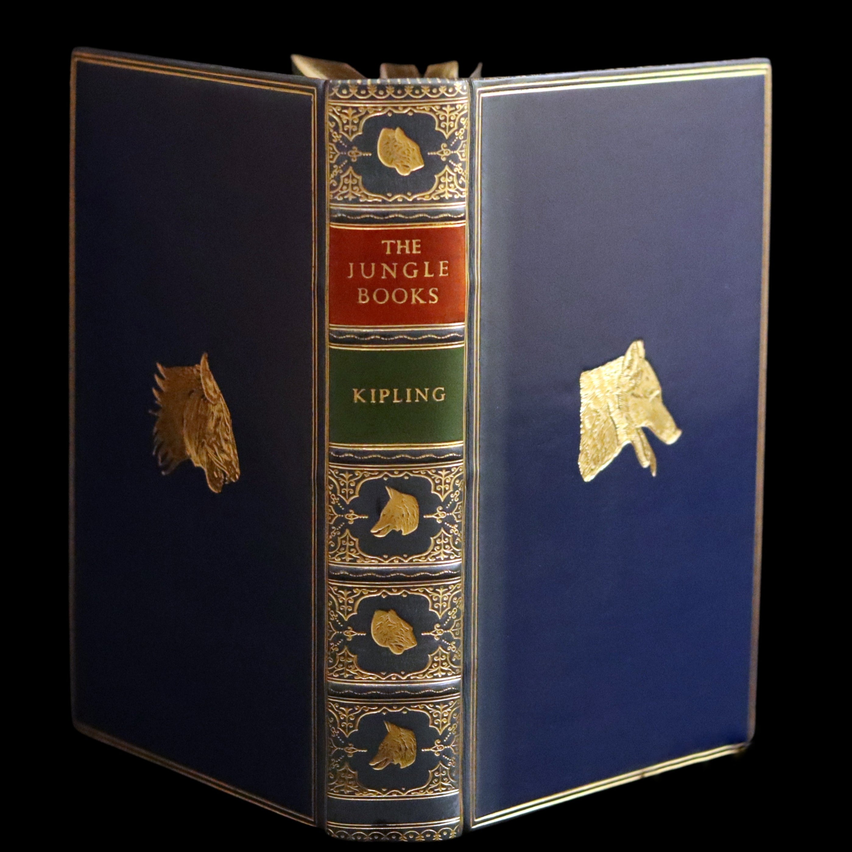 1959 Two books in a beautiful Bayntun binding - The Jungle Book & The ...