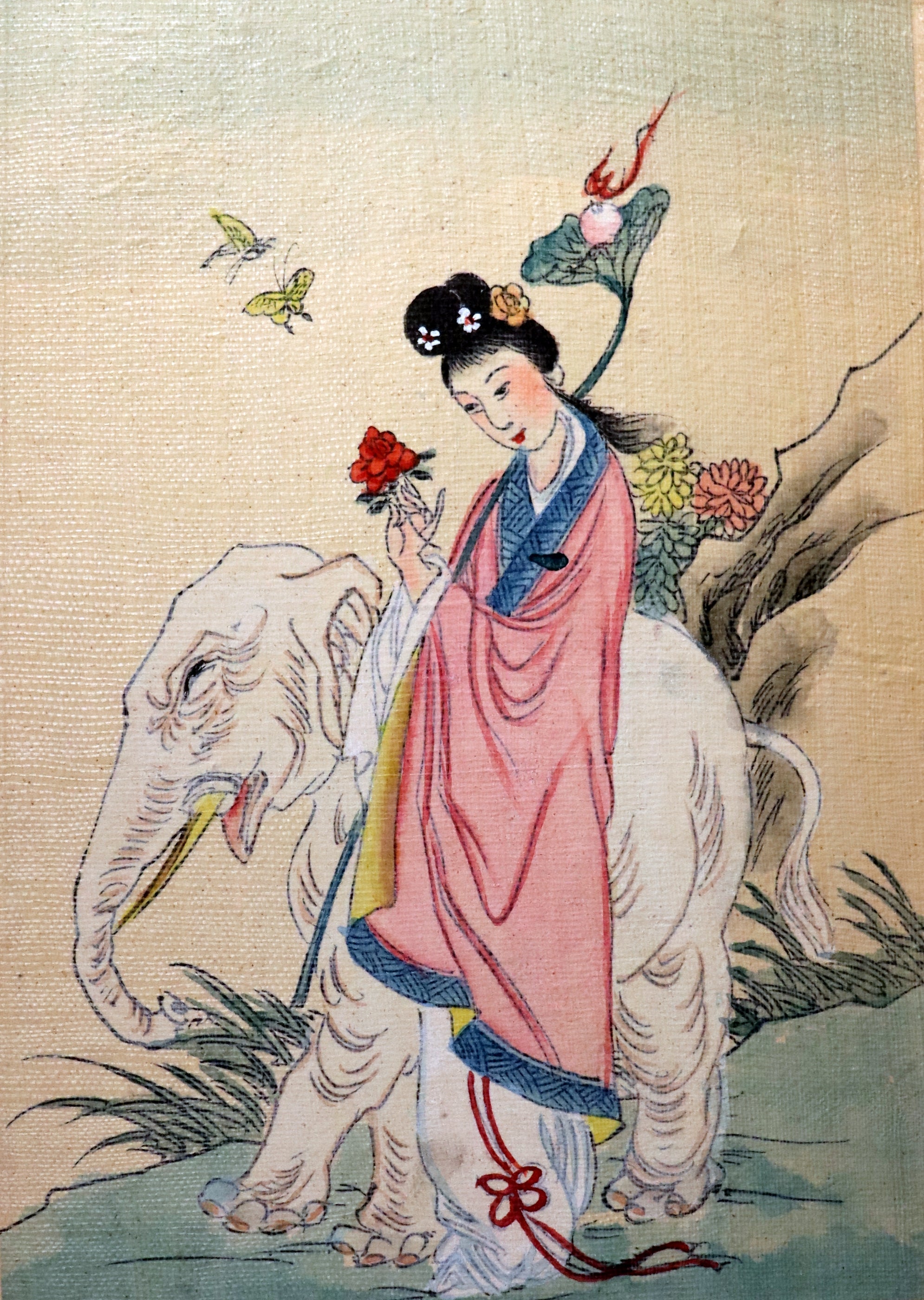 1920 Rare Chinese English Book - EIGHT FAIRIES Festival (In Honor Of ...