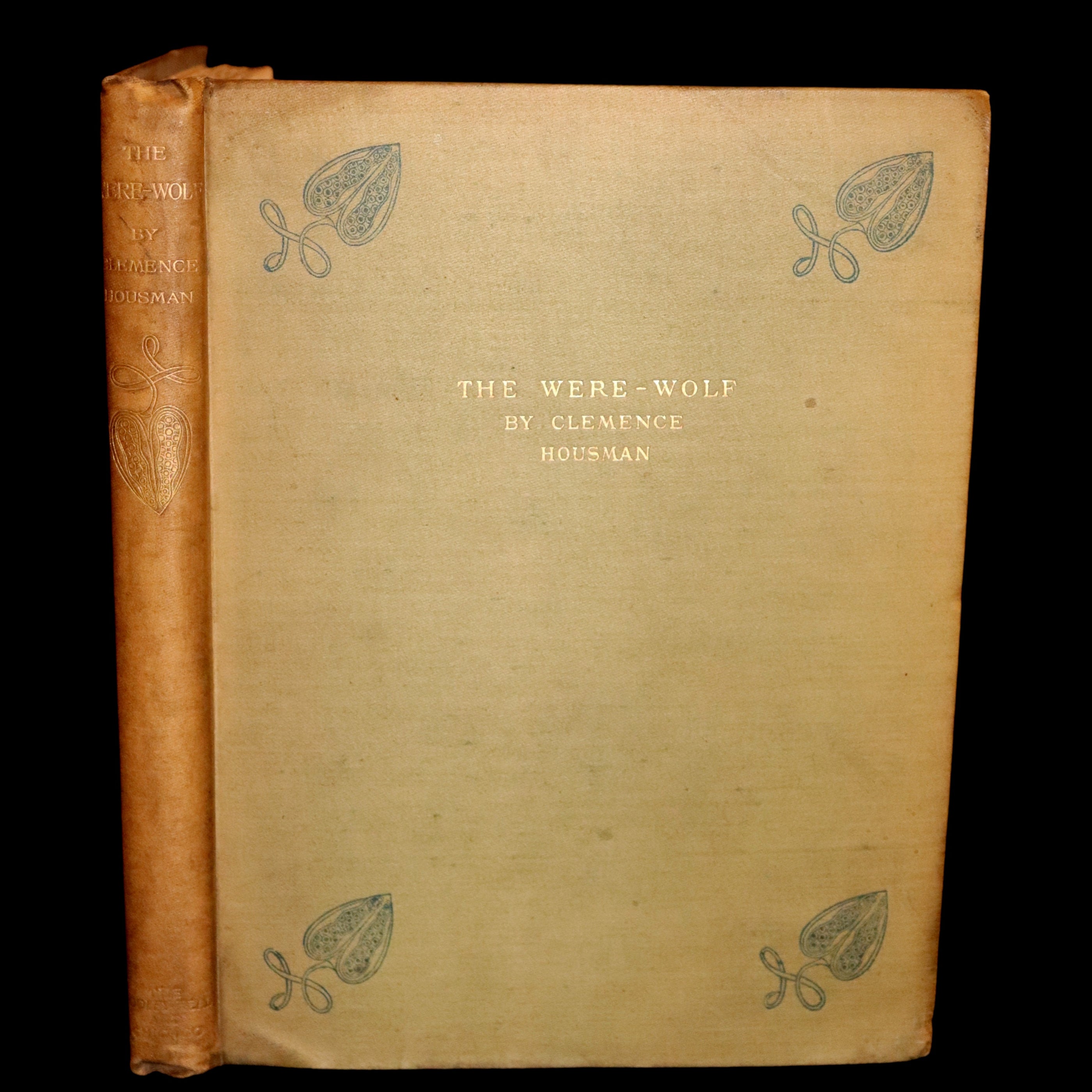 1896 Rare First Edition Book on Werewolves - THE WERE-WOLF by Clemence ...