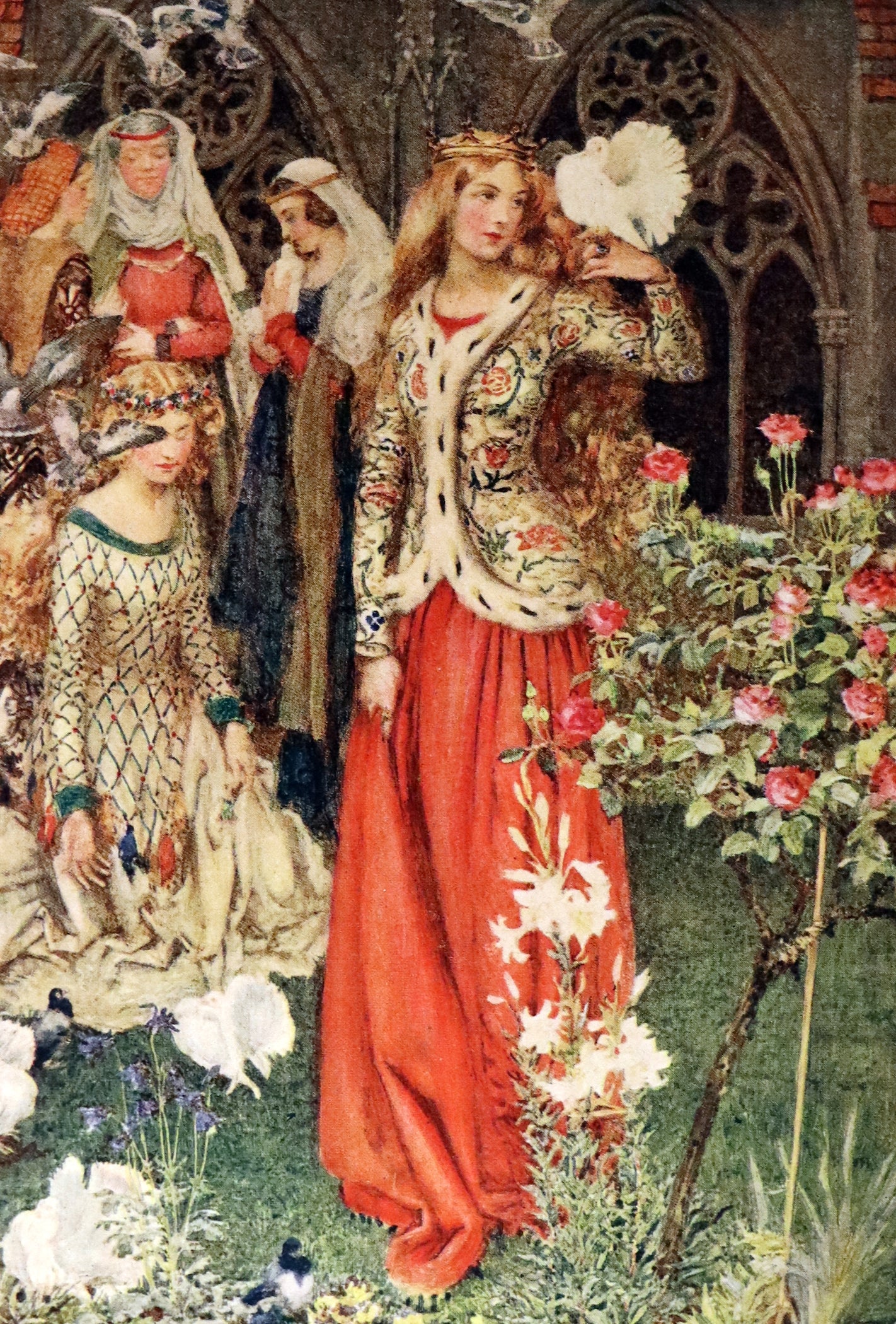 1911 First Edition Illustrated by Pre-Raphaelite Eleanor Fortescue Bri ...