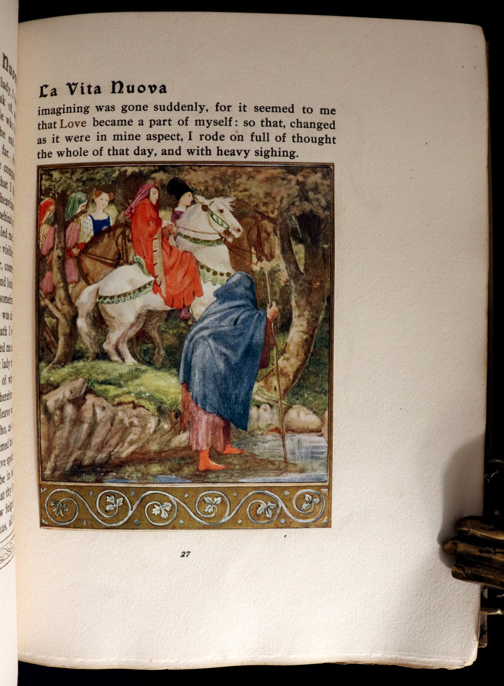 1916 Scarce Book - LA VITA NUOVA - The NEW LIFE by DANTE ALIGHIERI ...