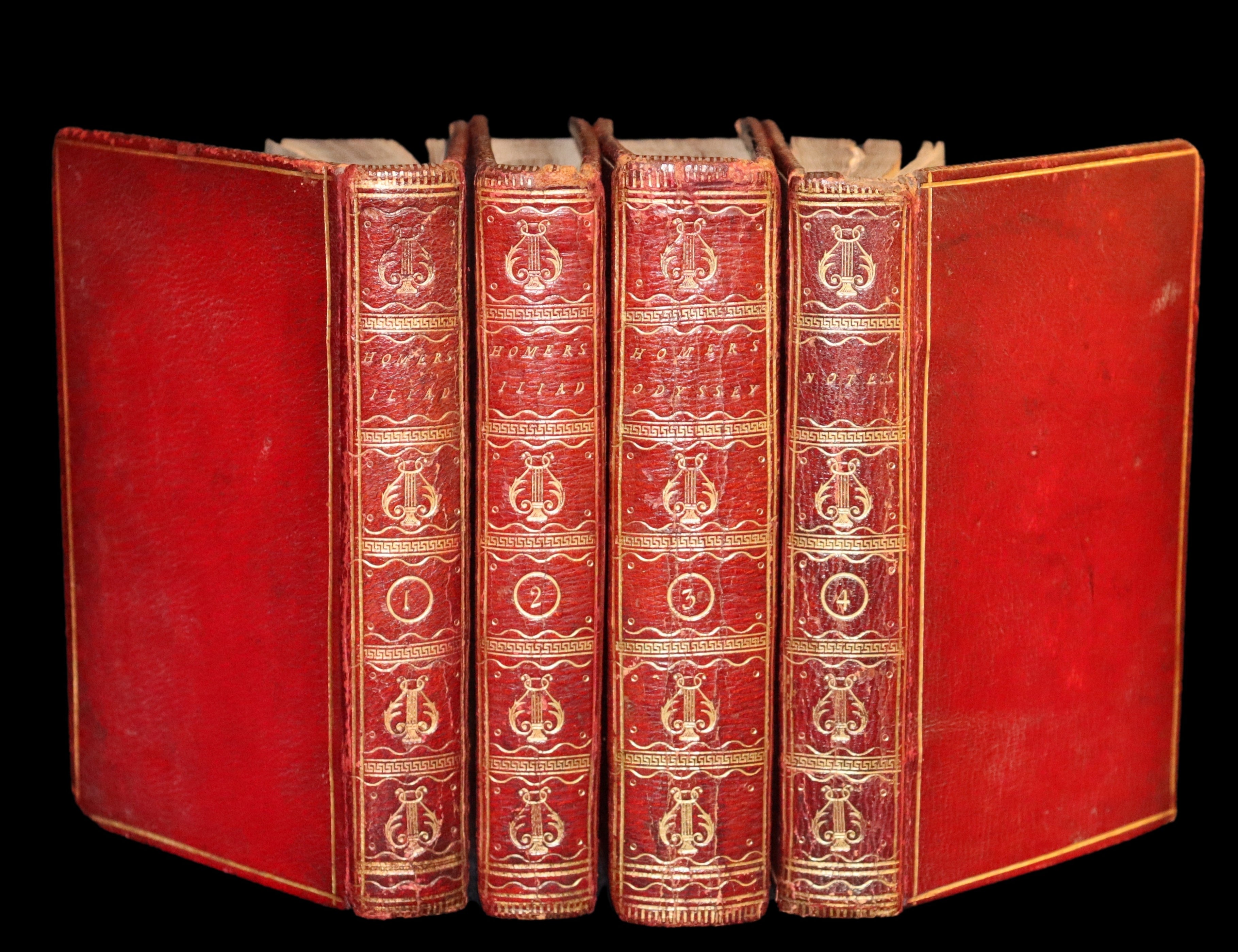 1794 Scarce Complete Book Set - The ODYSSEY, The ILIAD & Battle of the ...