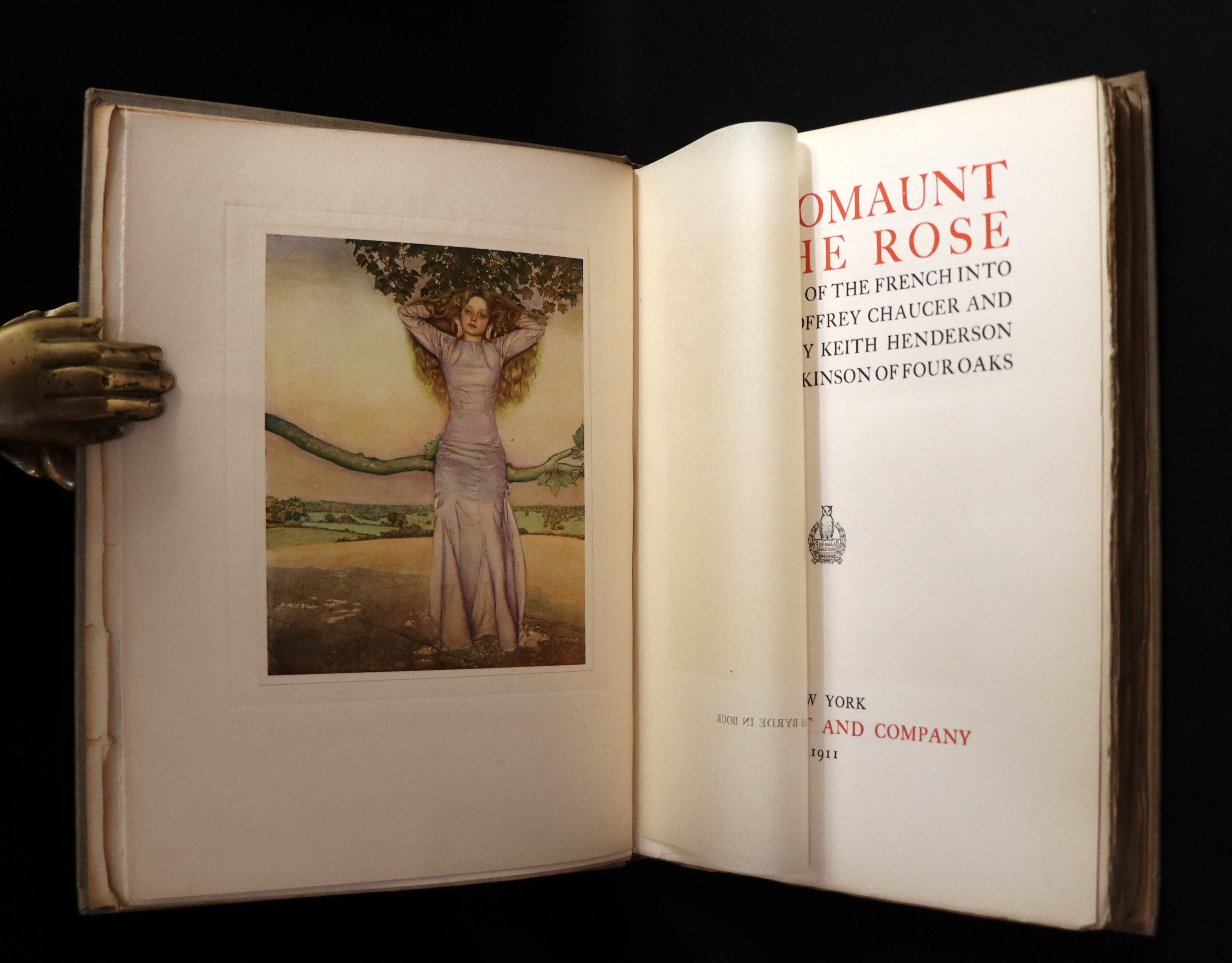 1911 First Illustrated Edition by Keith Henderson - The Romaunt of the ...