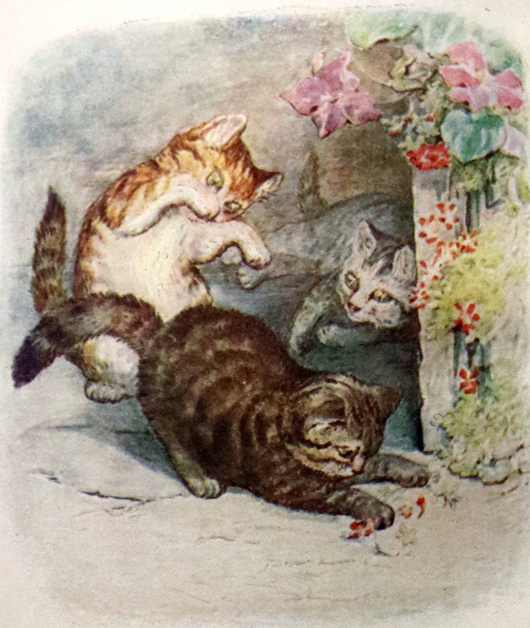 1909 Rare Book - Beatrix Potter - The Tale of Tom Kitten. Early Edition ...