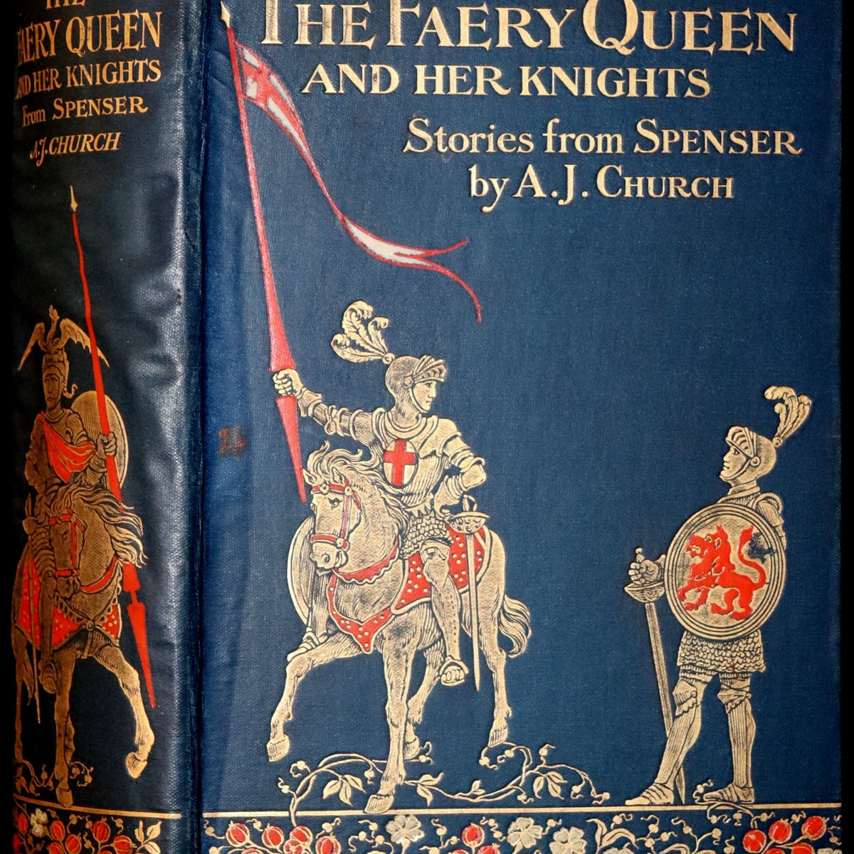 1910 Scarce Book ~ THE FAERY QUEEN and her Knights, Stories from Spenc ...