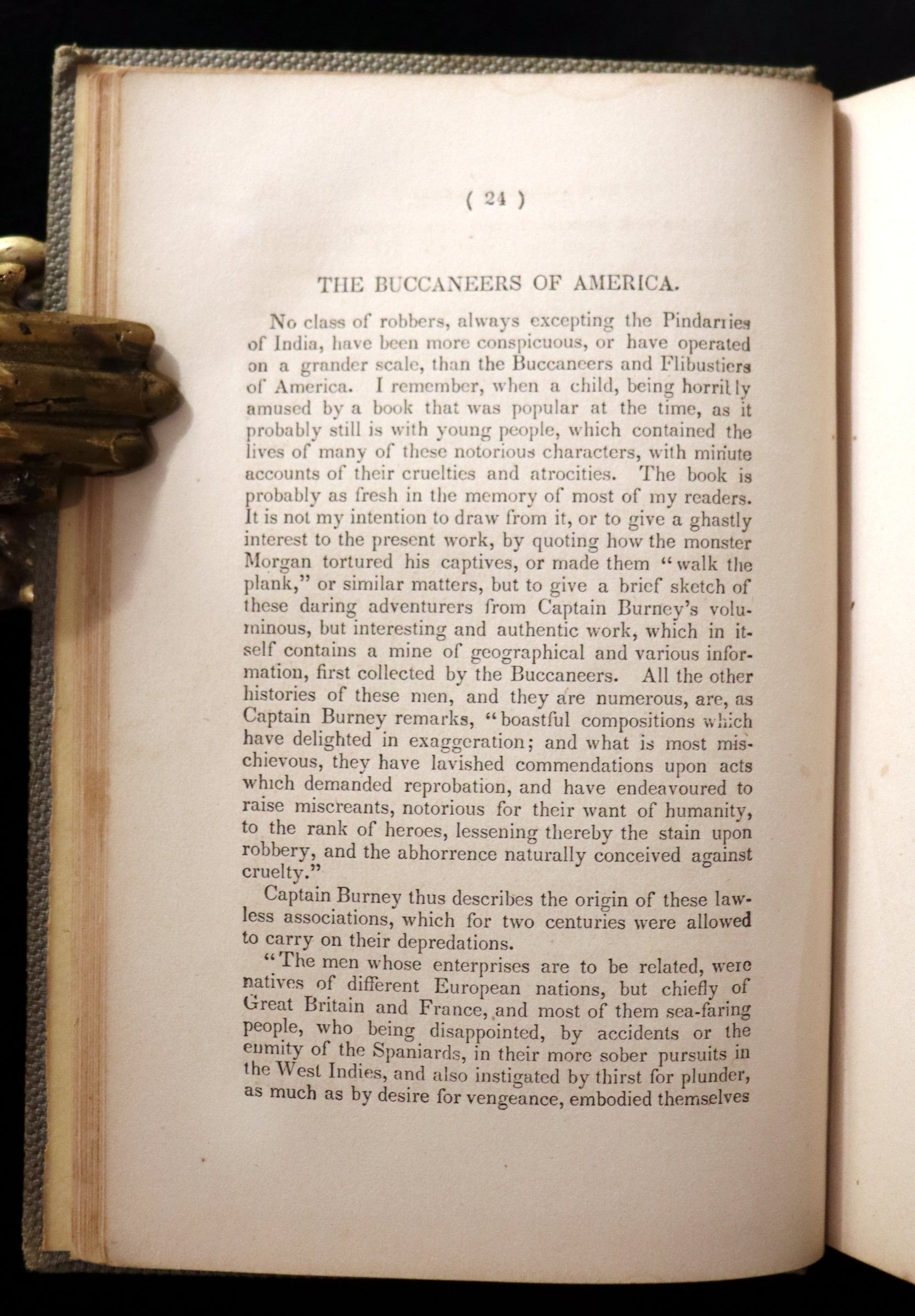 1860 Scarce Book - Lives & Daring Deeds of the Most Celebrated Pirates ...