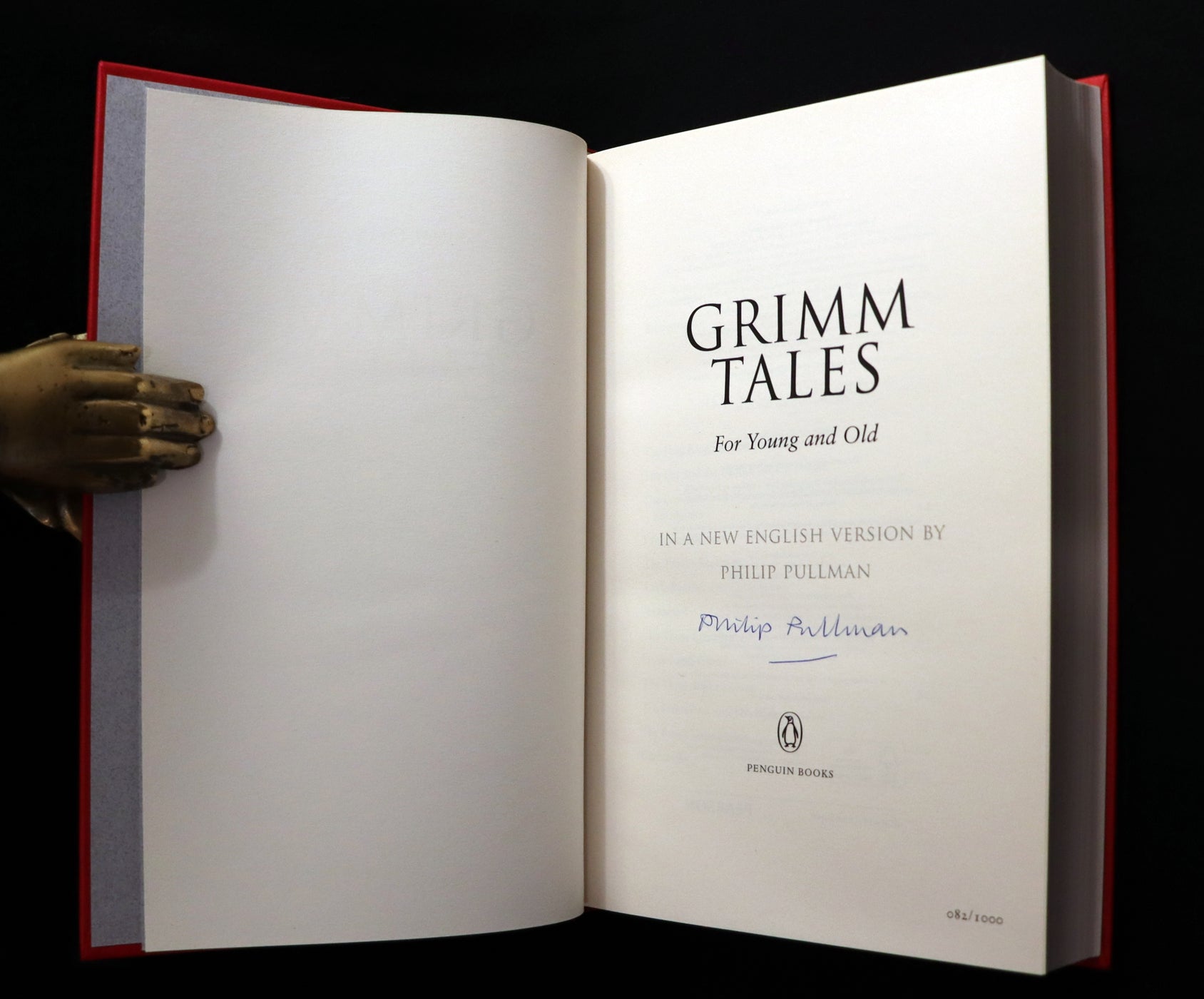 2012 Rare Limited Signed First Edition - PHILIP PULLMAN - Grimm's Fairy ...