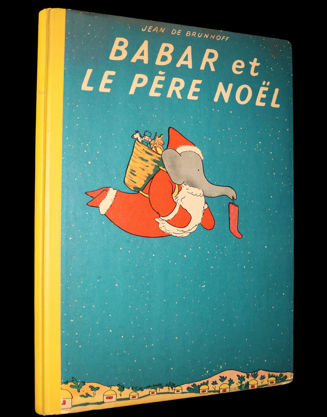 1941 FIRST EDITION French Book - BABAR et le Pere Noel (Babar & Father ...